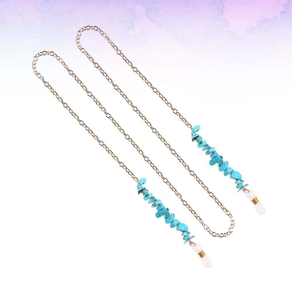 WHAMVOX Glasses Chain Bezel Chain Gums for Glasses Eyewear Lanyard Miss ...