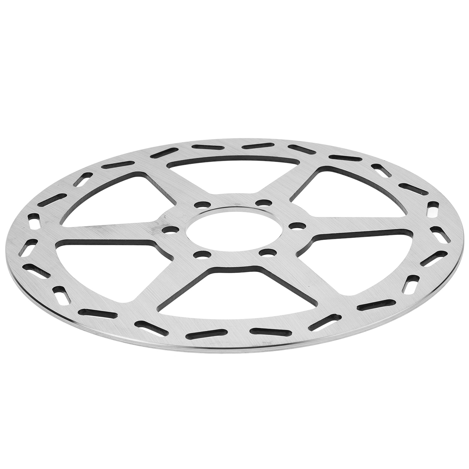 WHAMVOX Go Kart Brake Disk Electric Scooter Disc 6 Hole Scooters Silver ...