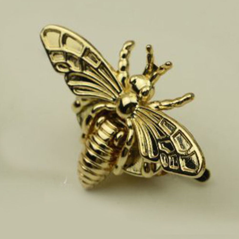 WHAMVOX Golden Metal Bee Pattern Jewelry Box Latch with Screw Holes for ...