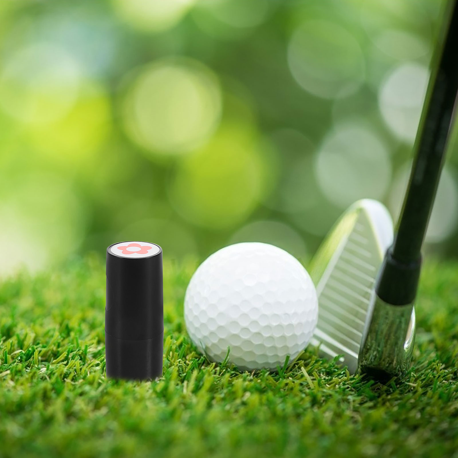 WHAMVOX Golf Ball Stamp Flower Shaped Self Inking Golf Ball Stamper ...