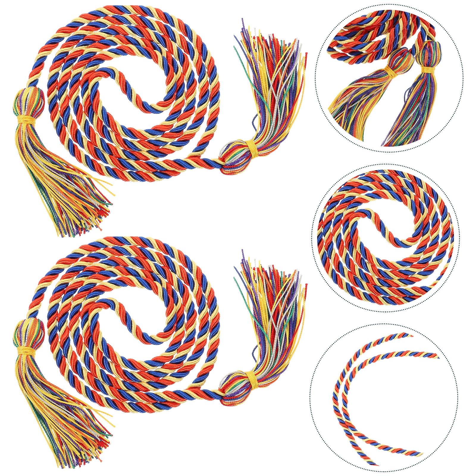 WHAMVOX Graduation Tassel Set 2Pcs Pendant Shape Polyester Material ...