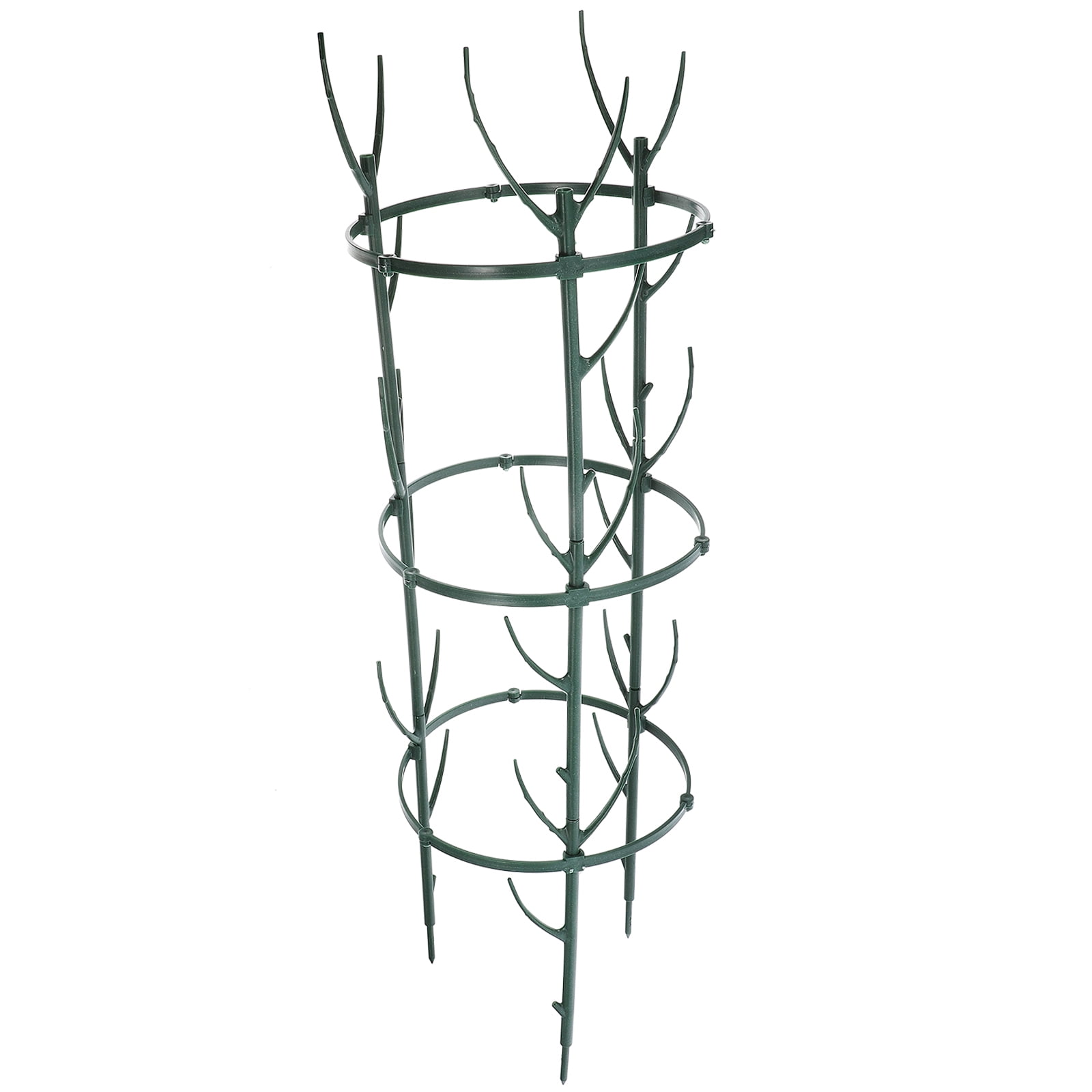 WHAMVOX Green Detachable Plant Trellis with Metallic Line for Climbing ...