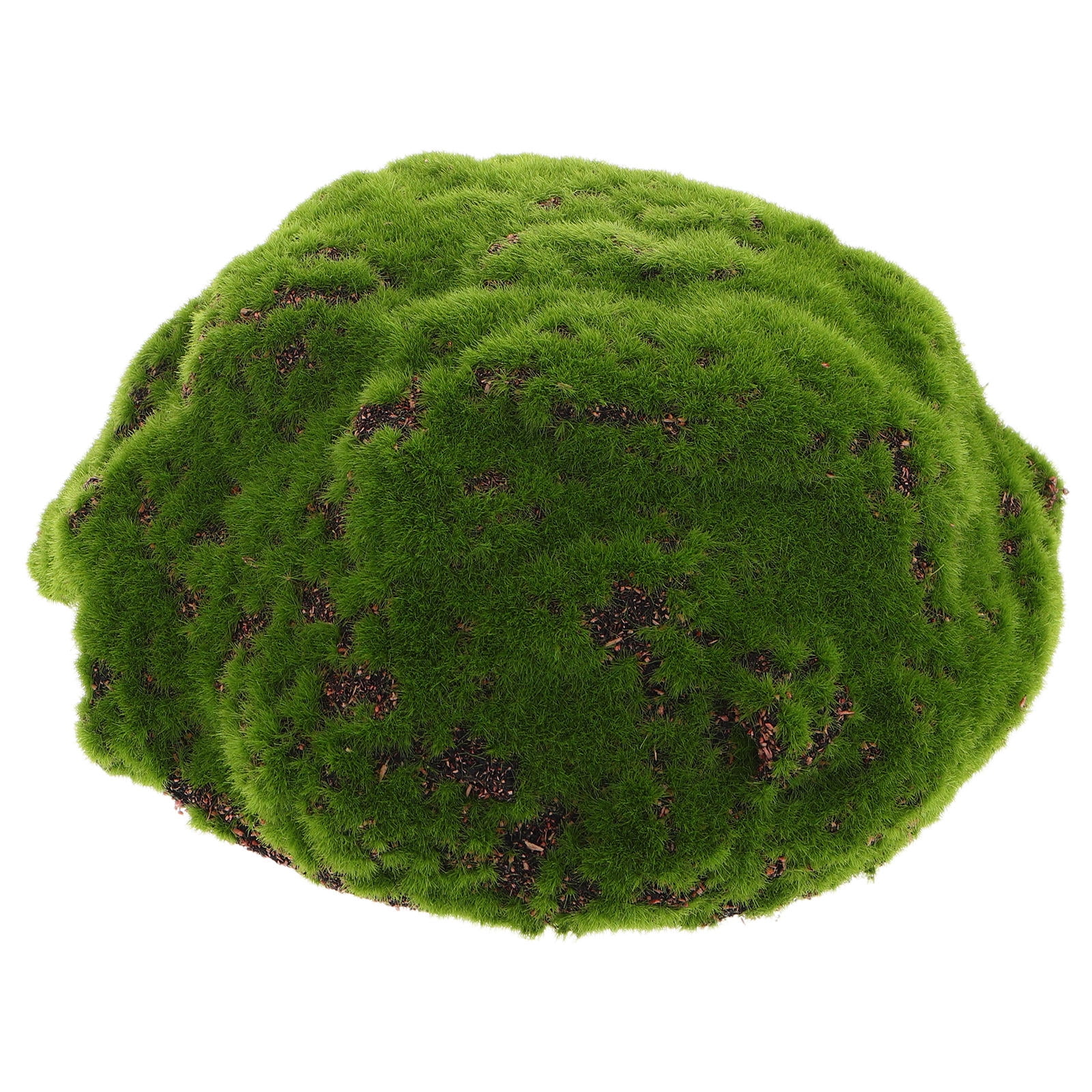 WHAMVOX Green Foam Moss Ball Half Sphere Floral Foam Fake Moss Rocks ...