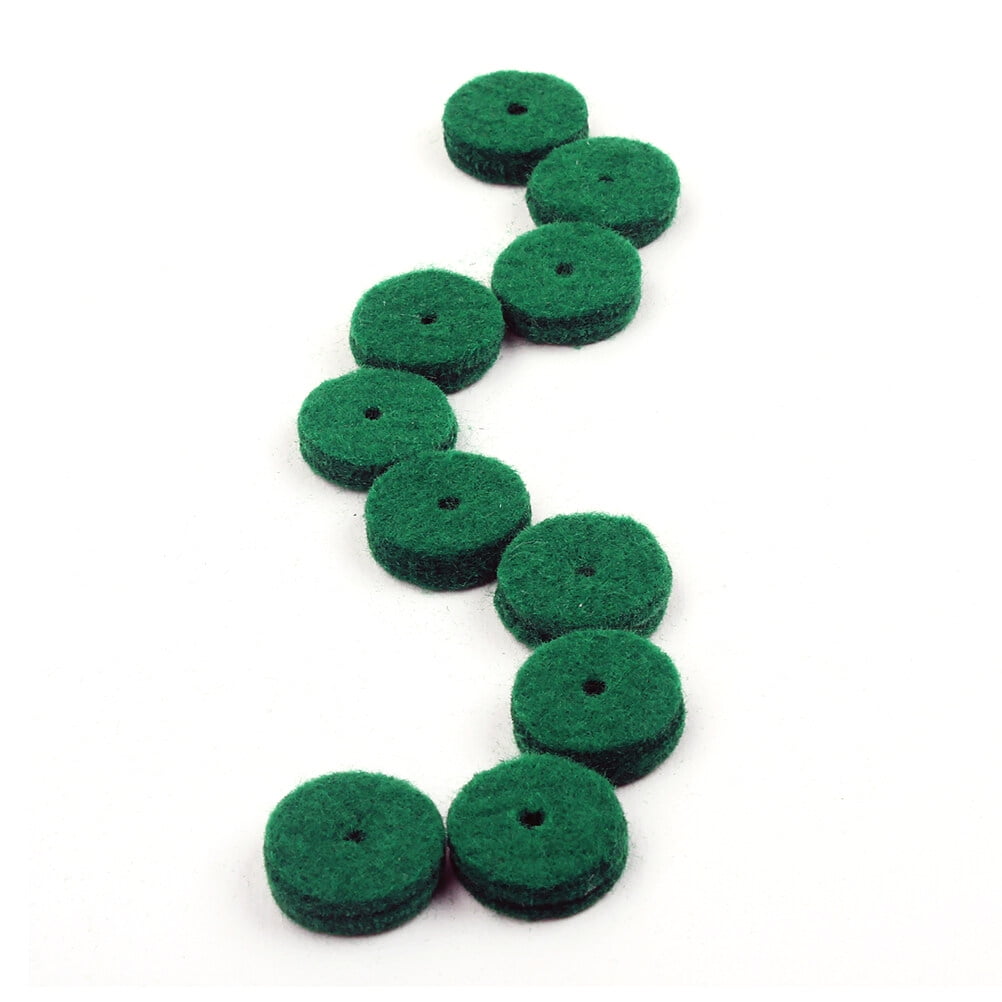 WHAMVOX Green Piano Felt Washers 90Pcs Synthetic Material for Keyboard ...