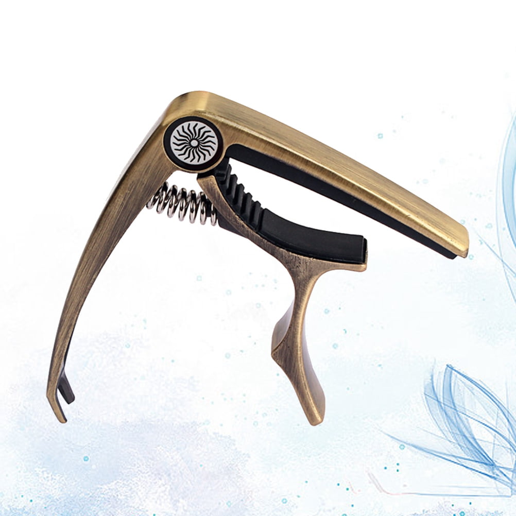 WHAMVOX Guitar Capo Tune Clamp Key Trigger Capo Clip-on Tuner for ...