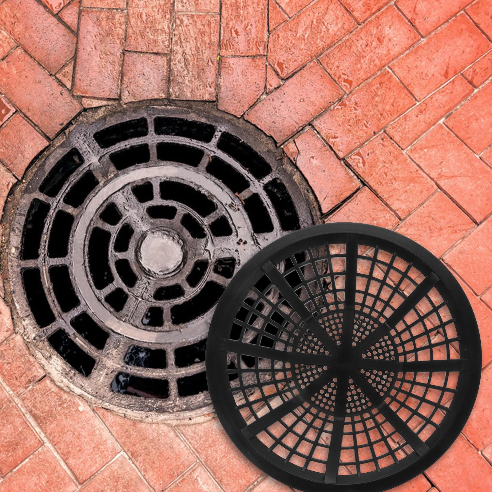 WHAMVOX Gutter Downspout Screen Efficient Debris Guard Downspout ...