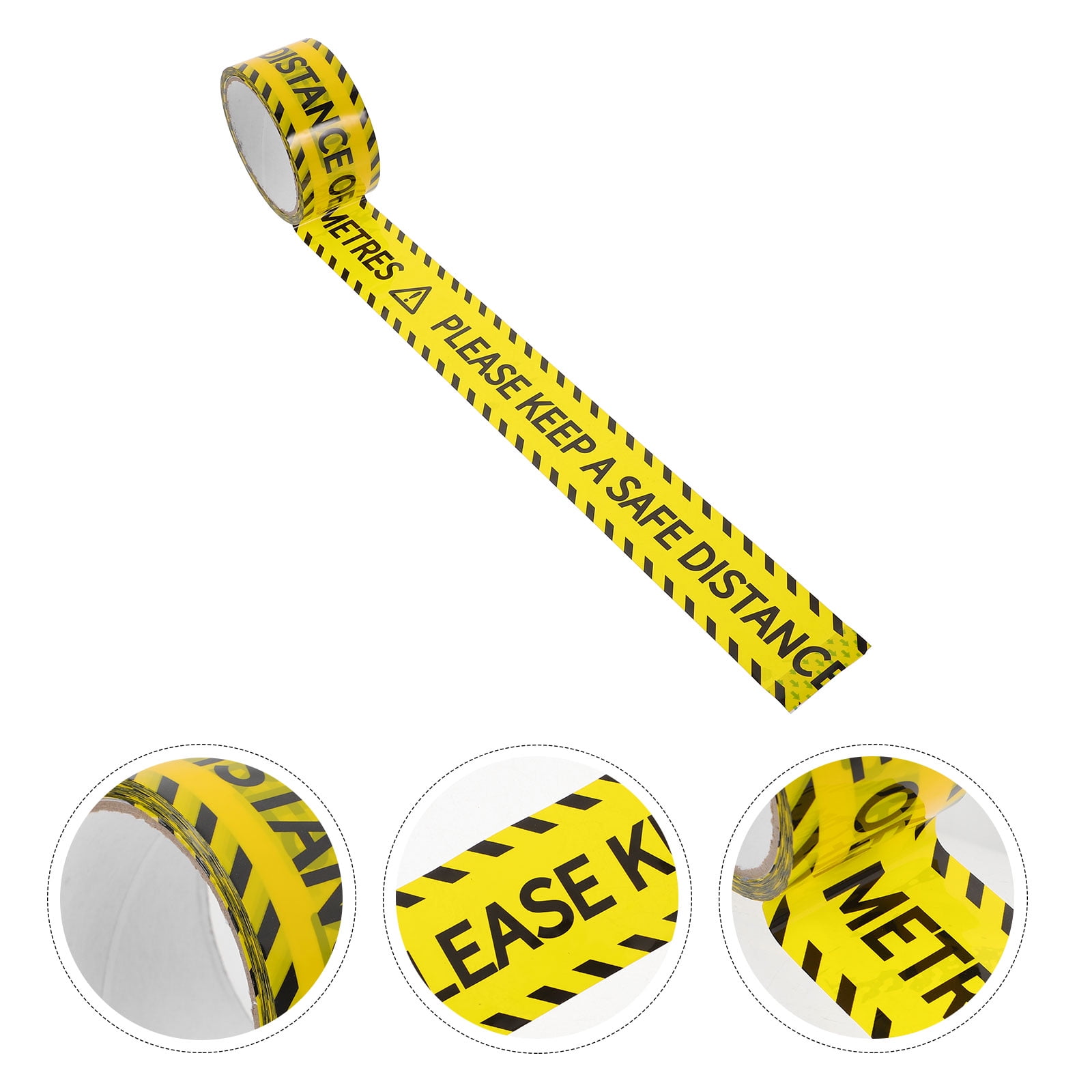 WHAMVOX HOMEMAXS 1 Roll Warning Tape Caution Sticker Adhesive Keep Safe ...