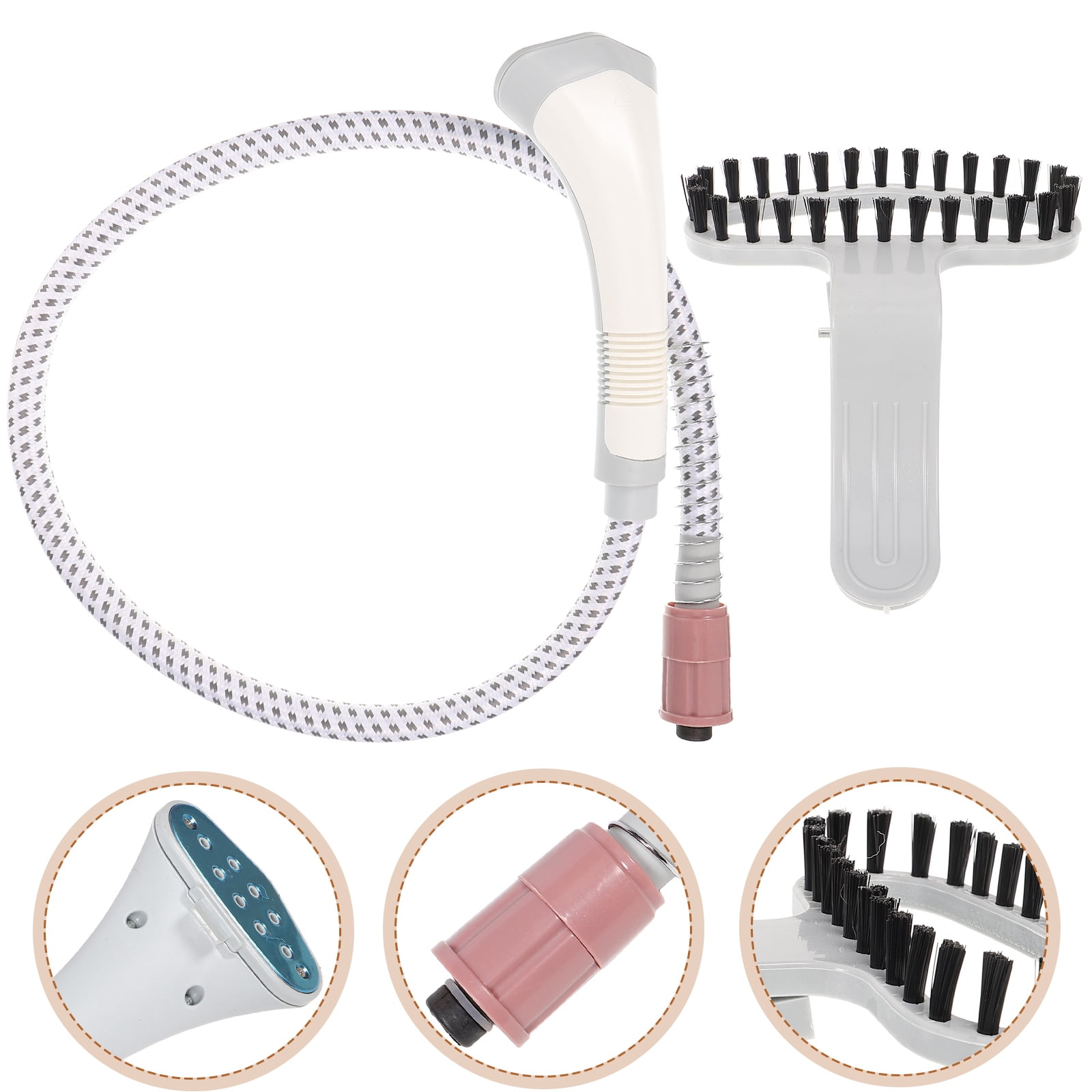 WHAMVOX HOMEMAXS 1 Set Replaceable Steam Press Multi Use Steam Hose ...