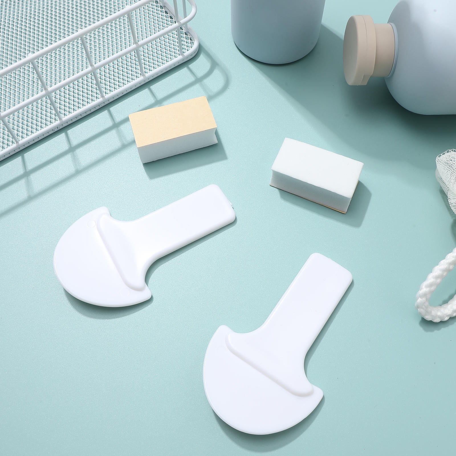 WHAMVOX 2 Pcs Toilet Seat Lifter Handle Adhesive Lid Lifter with ...
