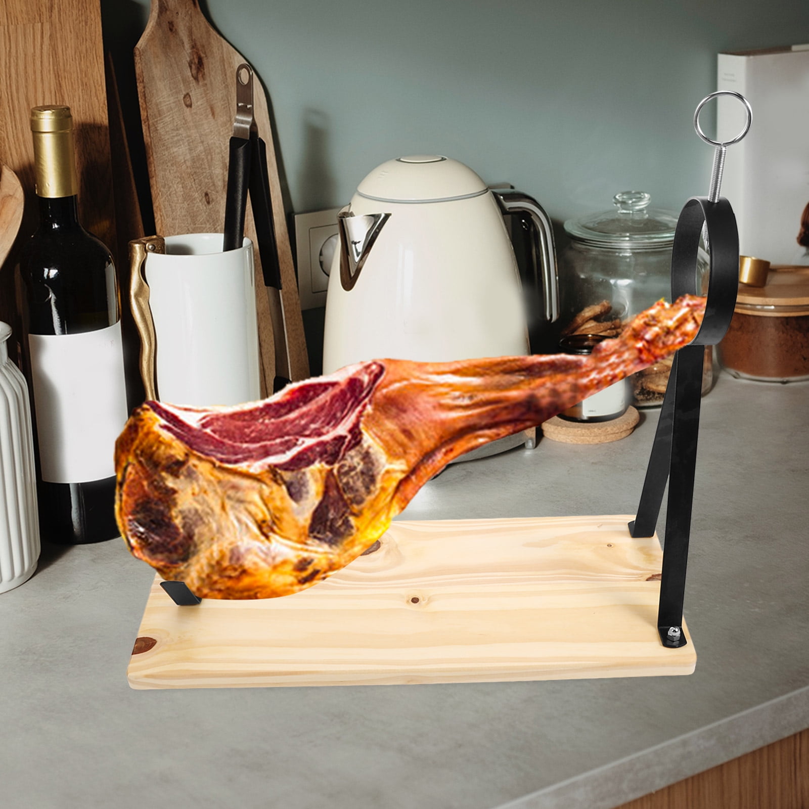 WHAMVOX Ham Stand Ham Rack Slicing Ham Holder Stable Sturdy Ham Display ...