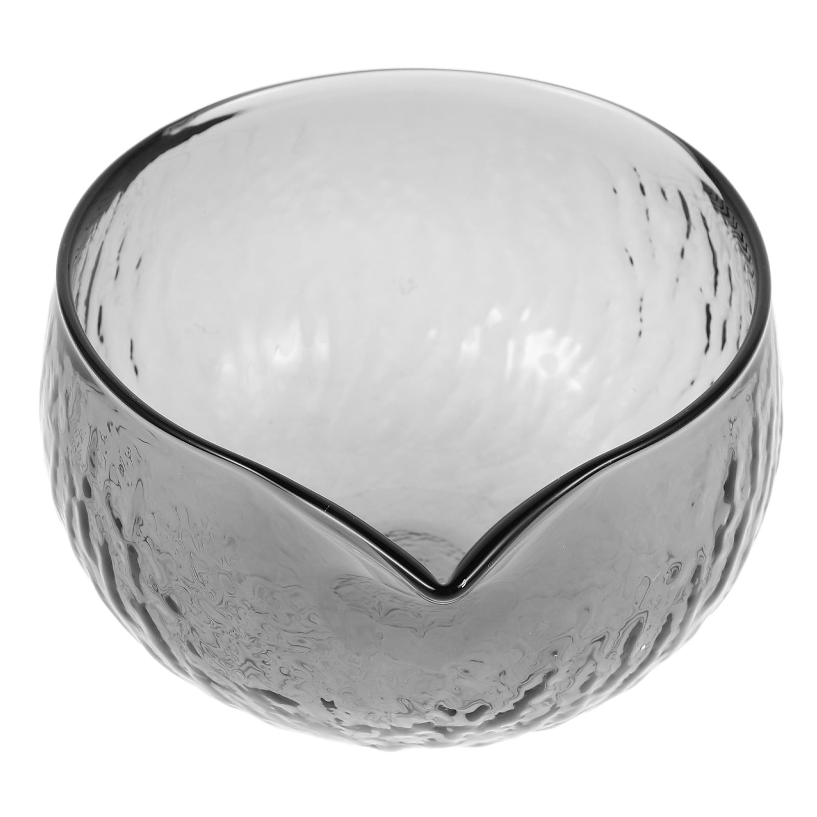 WHAMVOX Hammered Glass Matcha Bowl Tea Sharing Cup Kungfu Tea Pitcher ...