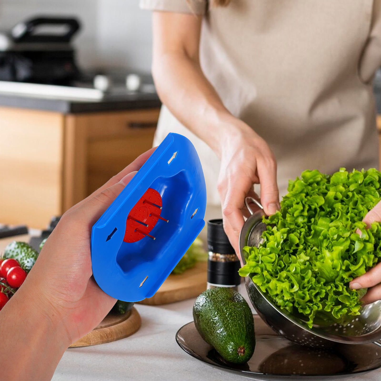 WHAMVOX Hand Guard Vegetable Safety Holder Grater Holder Tool Finger ...