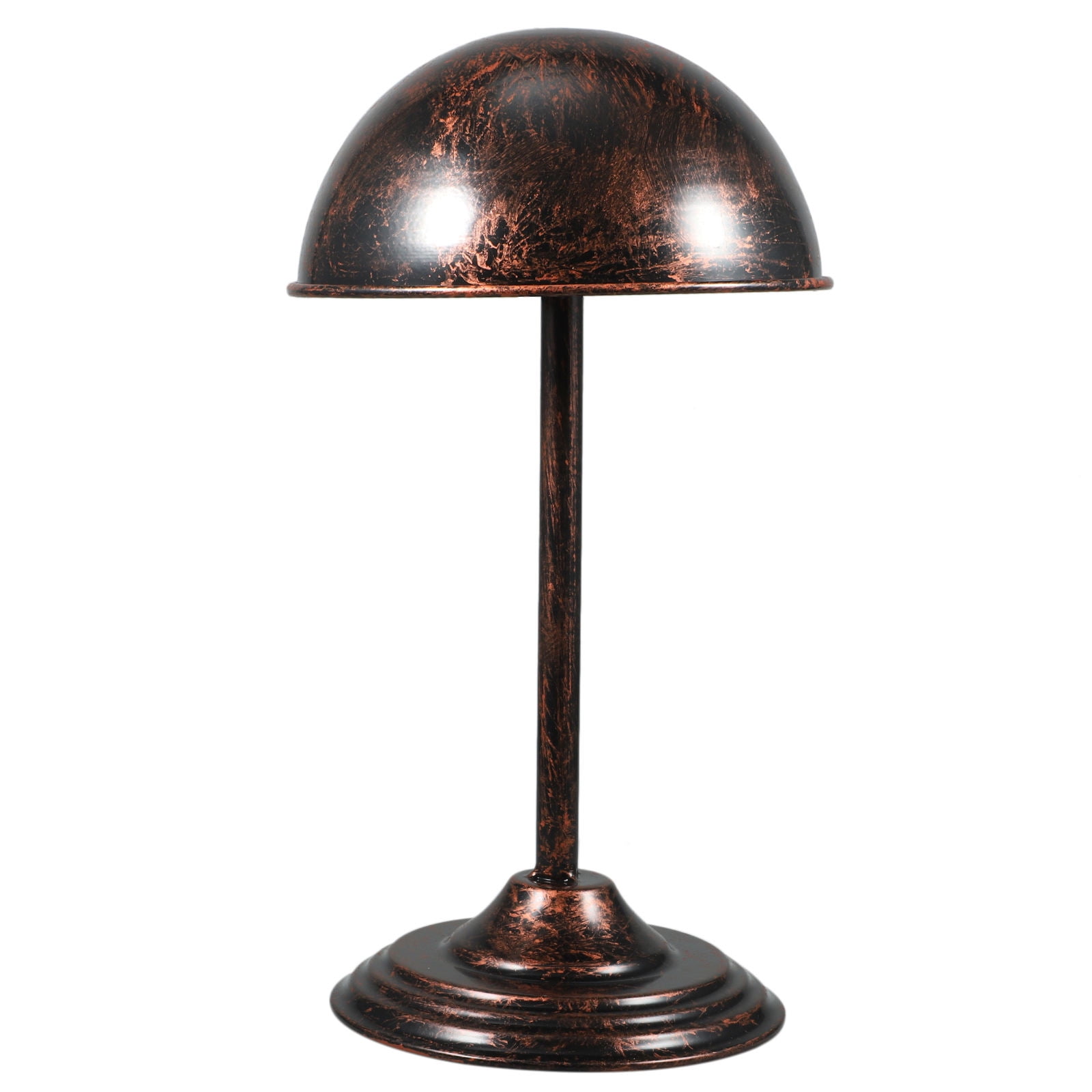 WHAMVOX Hat Display Stand Wig Stand Holder Metal Tabletop Hat Rack Wig ...