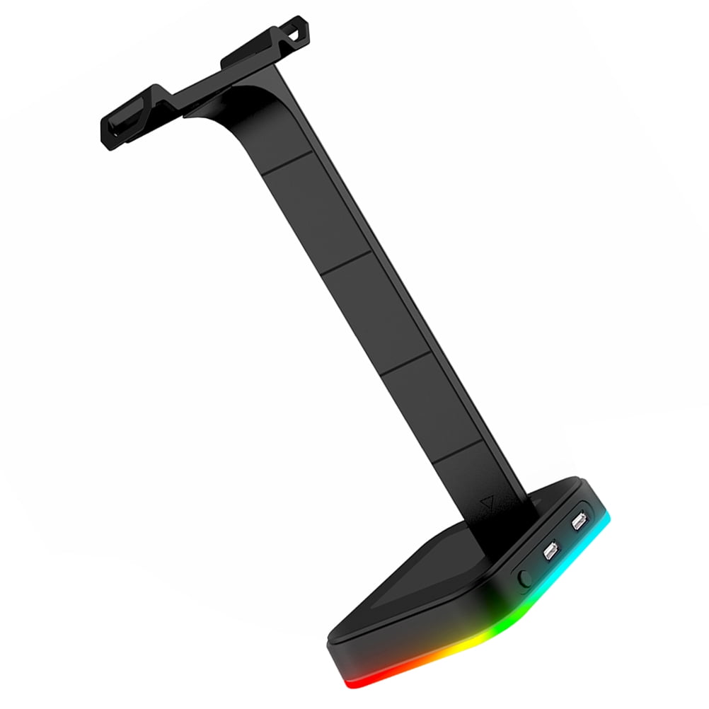 WHAMVOX Headset Bracket Dual USB Ports Output RGB LED Over Ear Headset ...