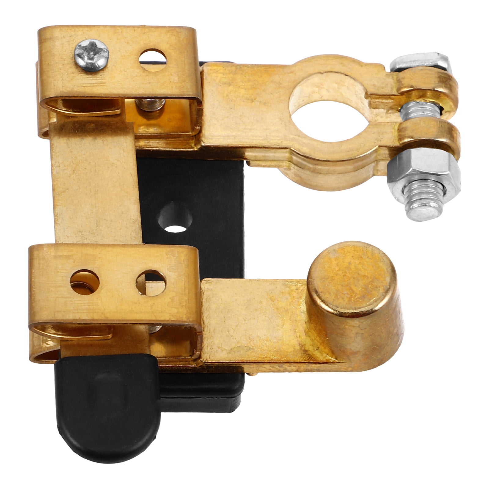 WHAMVOX Heavy Duty Battery Disconnect Switch for Car Use Golden Brass ...