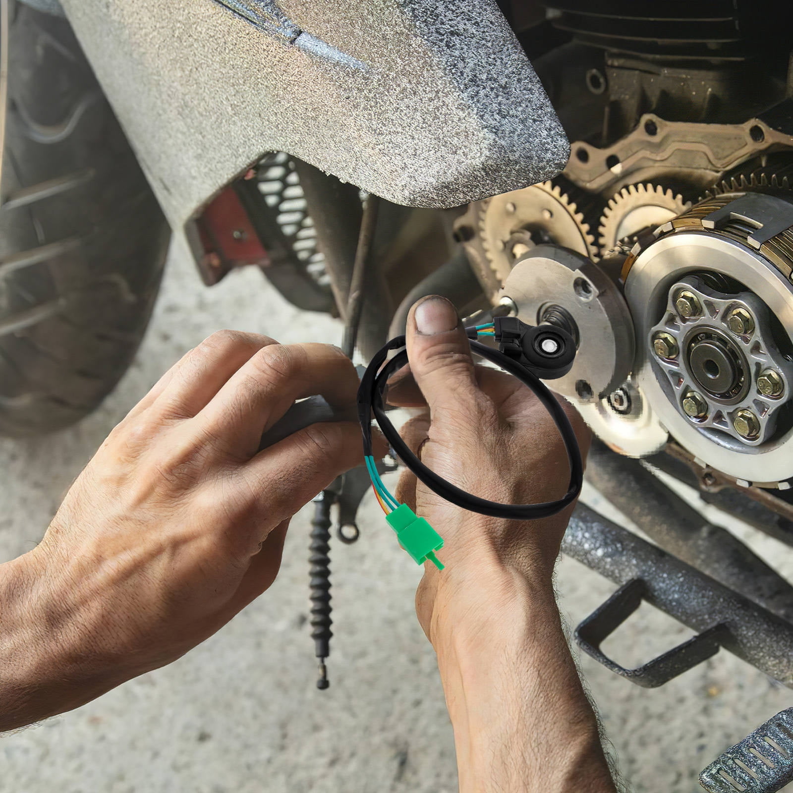 WHAMVOX Heavy-Duty Motorcycle Kill Switch CNC Handlebar Emergency Stop ...