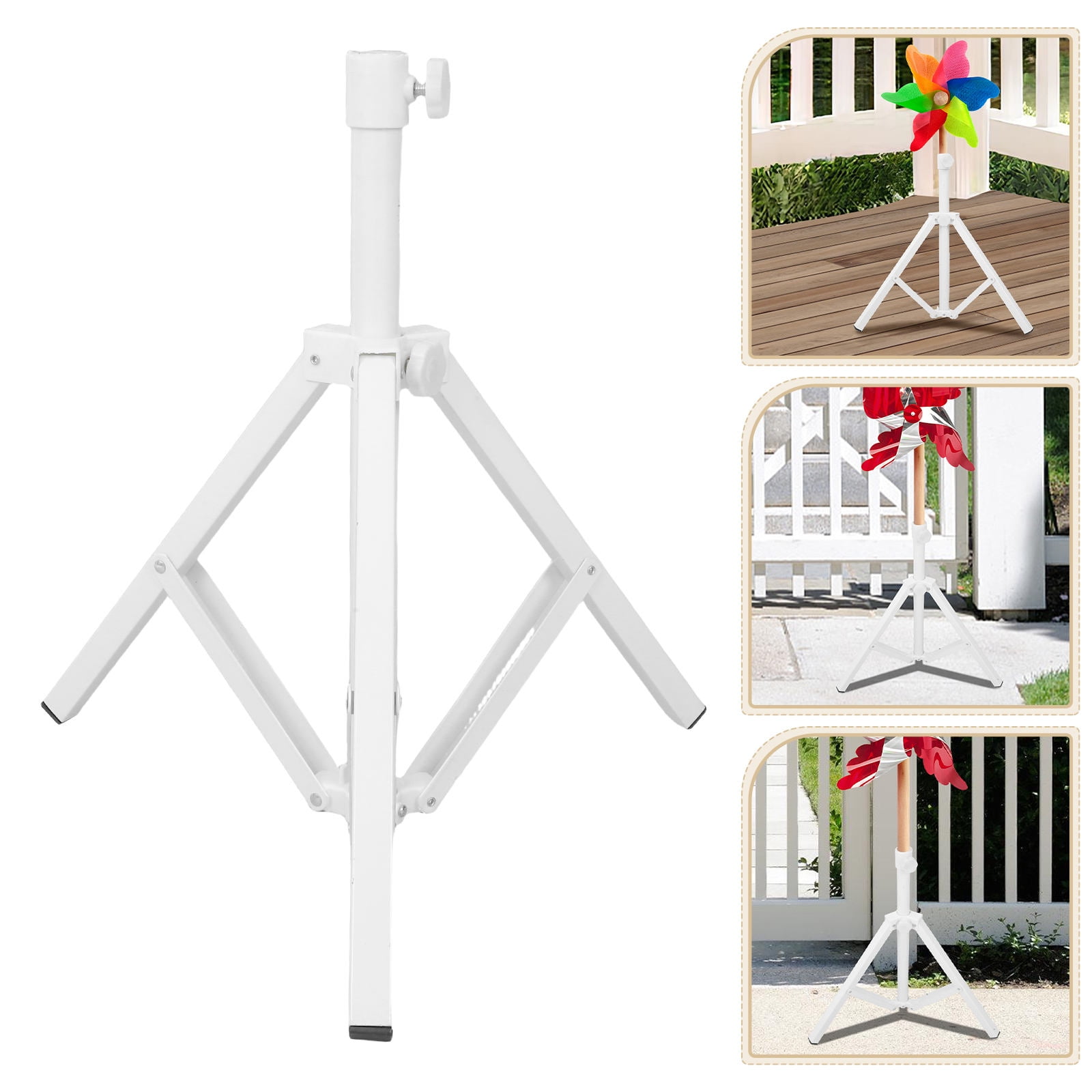 WHAMVOX Heavy-Duty Outdoor Windmill Stand Base Tripod Stand Heavy Duty ...