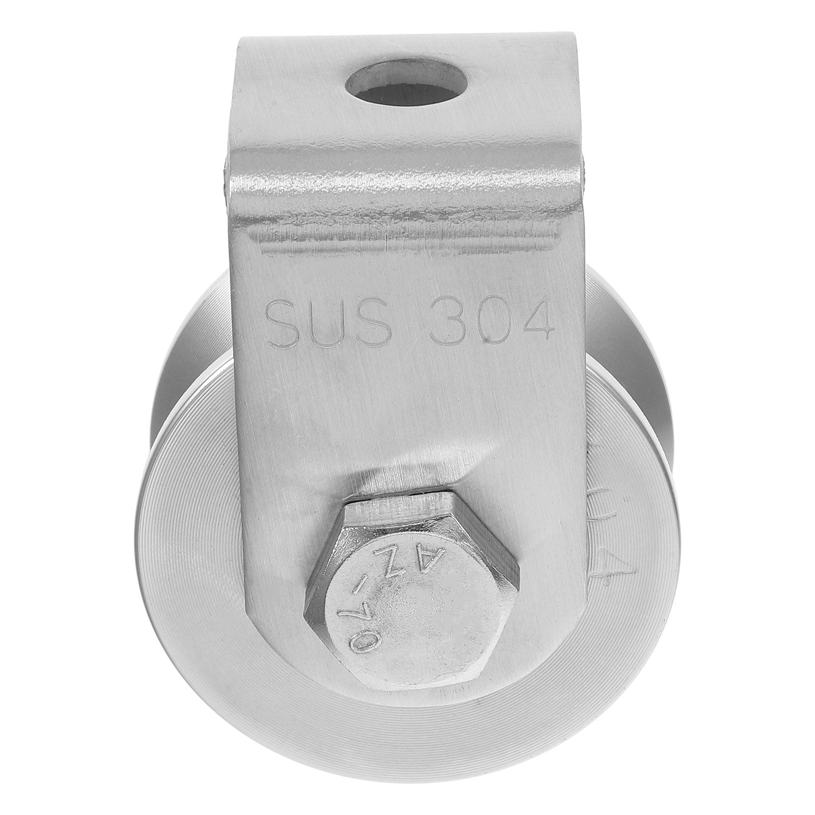 WHAMVOX Heavy Duty Stainless Steel Pulley Wheel With Bearing Block ...