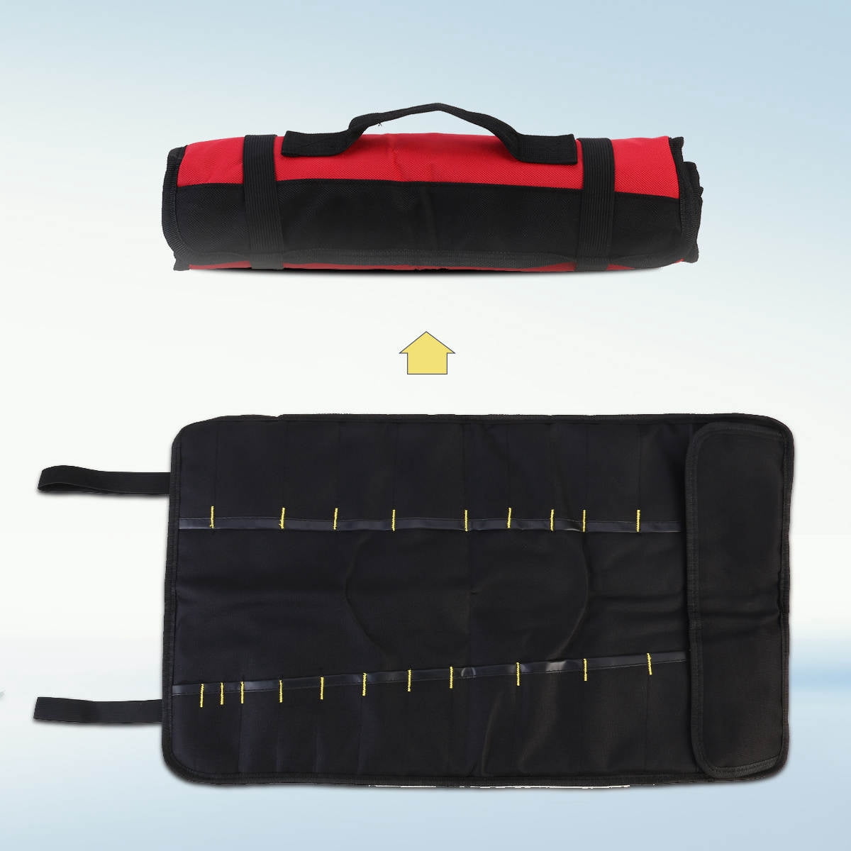 WHAMVOX Heavy Duty Tool Bag Screwdriver Rolling Portable Pocket Man Men ...
