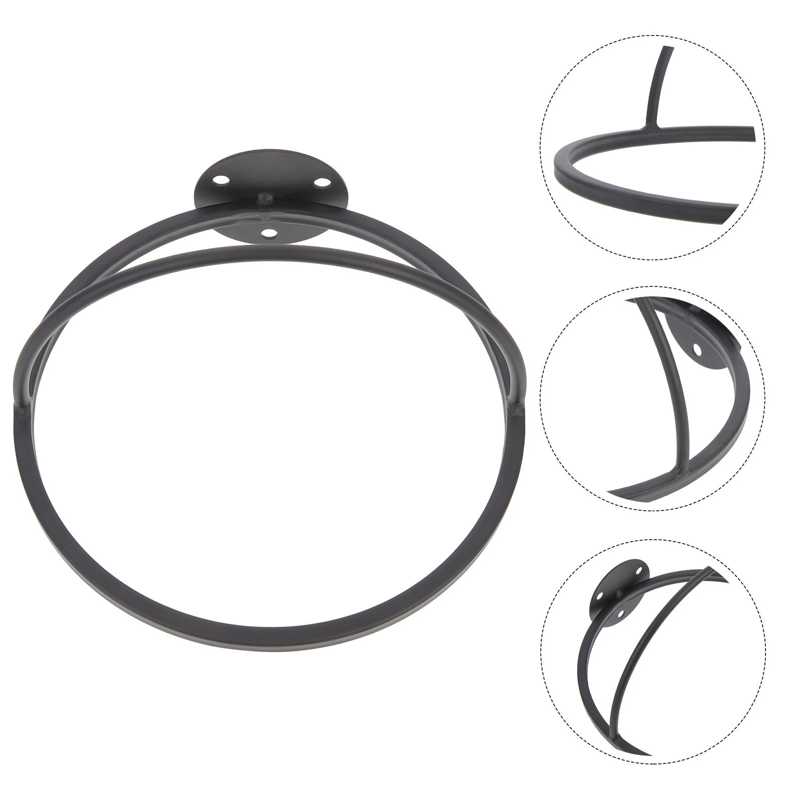 WHAMVOX Helmet Storage Stand Holder Hat Racks for Baseball Caps Black ...