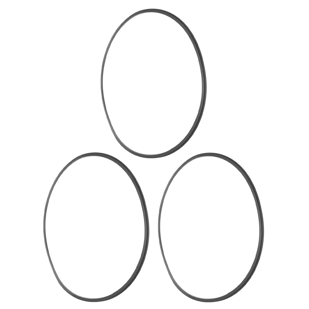 WHAMVOX Hemoton 3pcs Bar Stool Floor Protector Stool Base Rings Rubber Nonslip Rings Chair Leg ...