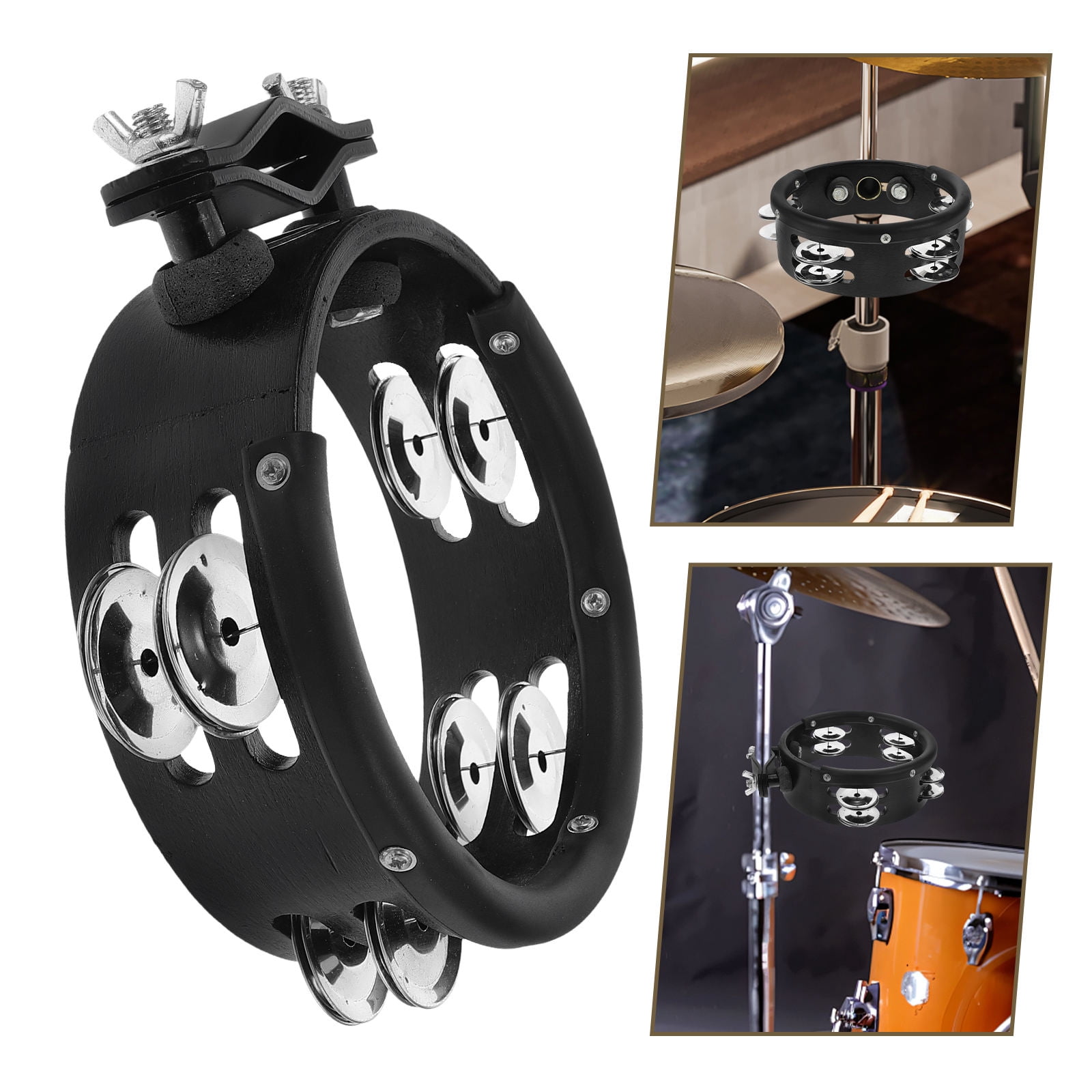 WHAMVOX Hi-hat Bell Drum Cymbals Tambourine for Kids Child - Walmart.com
