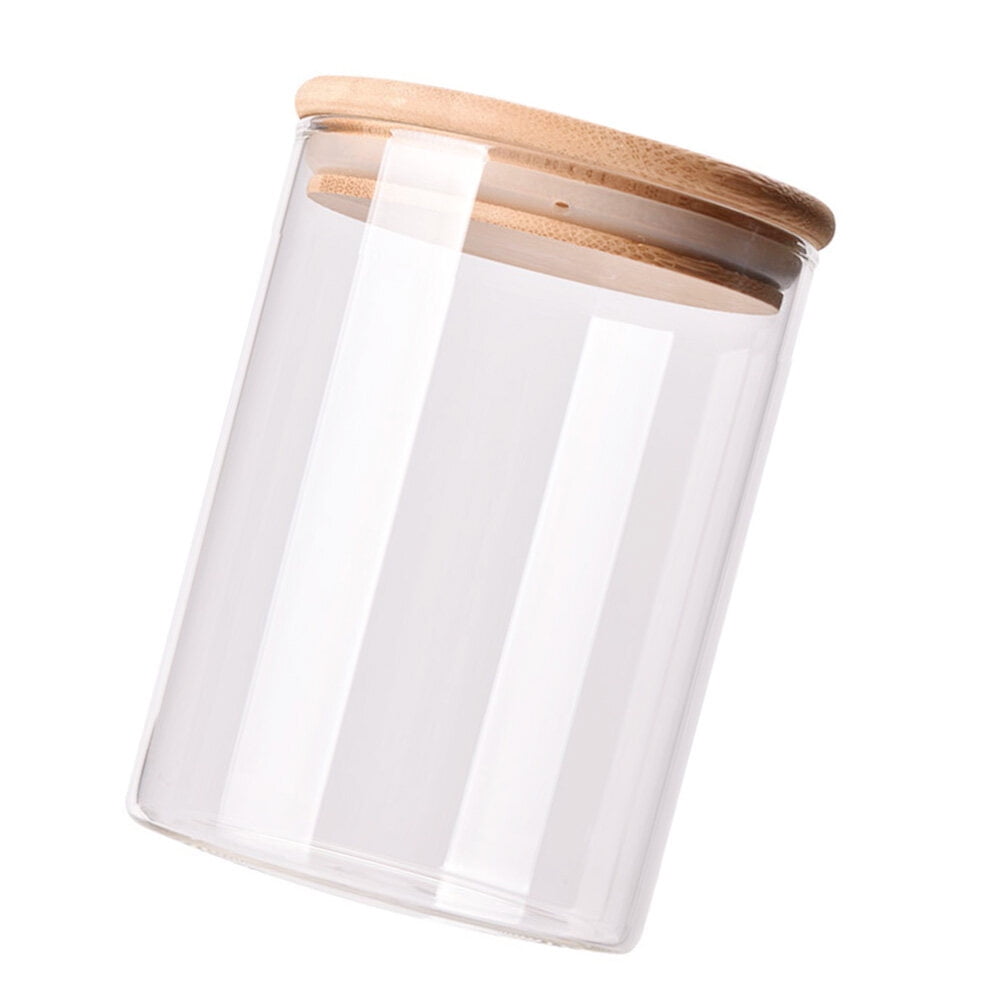 WHAMVOX High Borosilicate Glass Cereal Container for Sealed Food ...