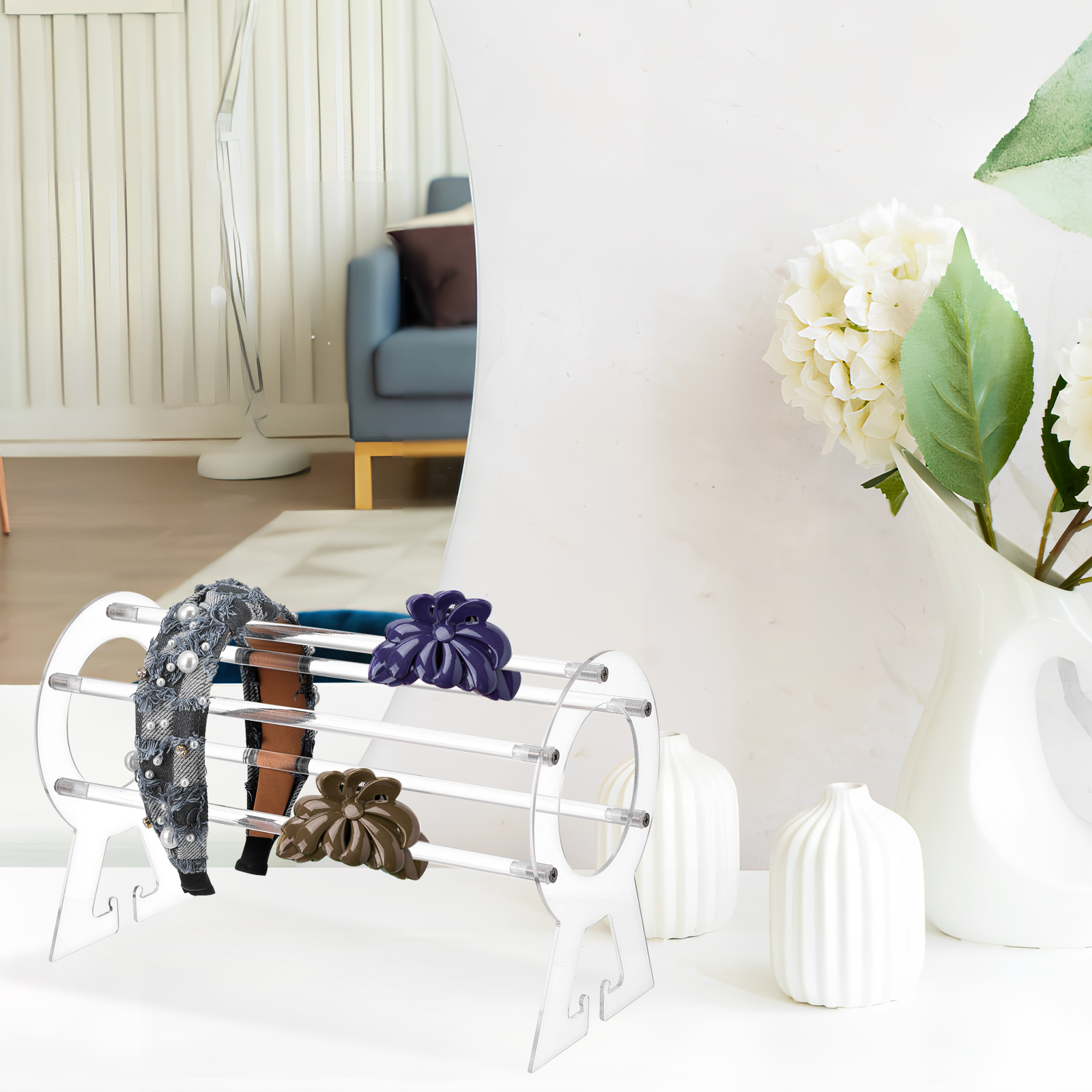 WHAMVOX Holder Headband Display Stand Man Miss 30.00X20.00X13.50CM ...