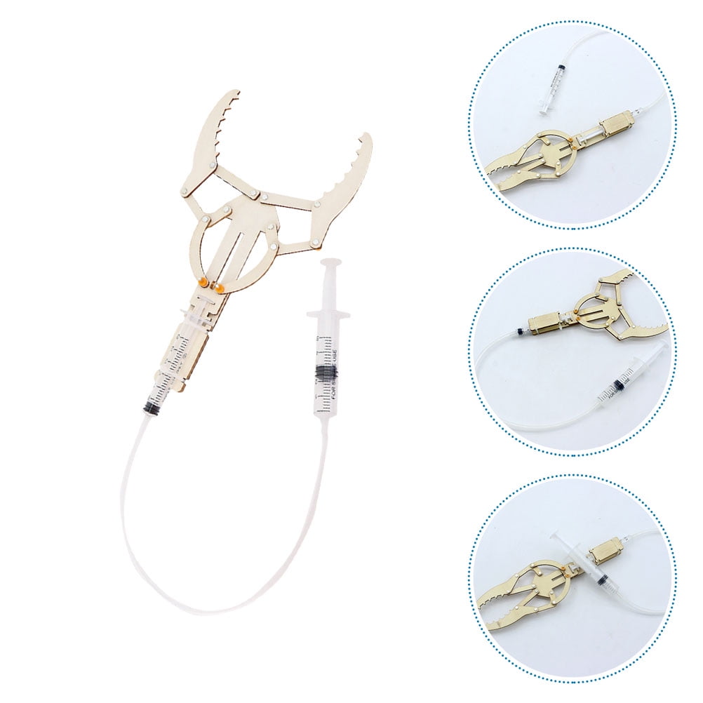 WHAMVOX Hydraulic Mechanical Arm Toy For Kids Diy Robotics Kit Stem ...