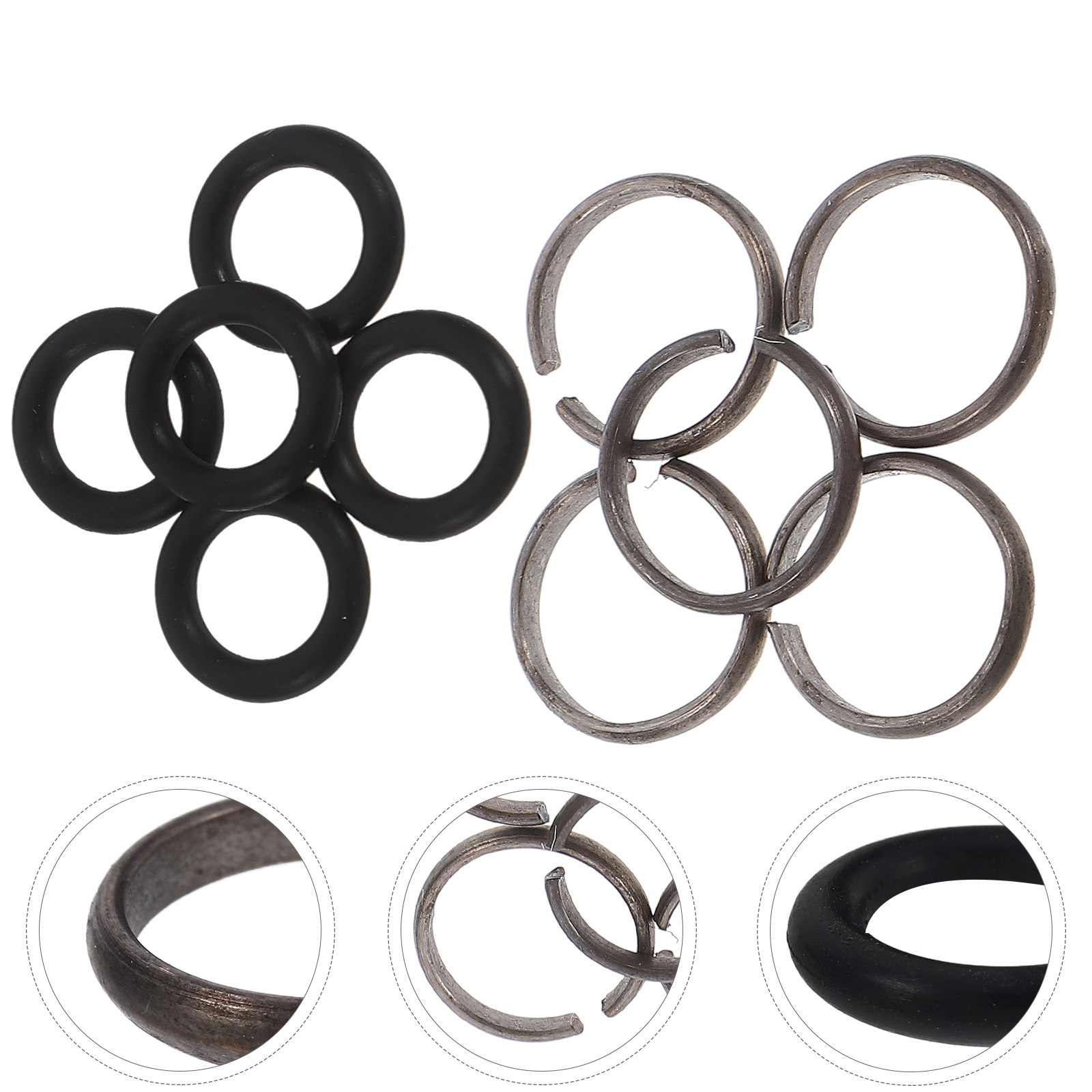 WHAMVOX Impact Wrench Socket Retainer Rings Set with for Wrench Easy ...