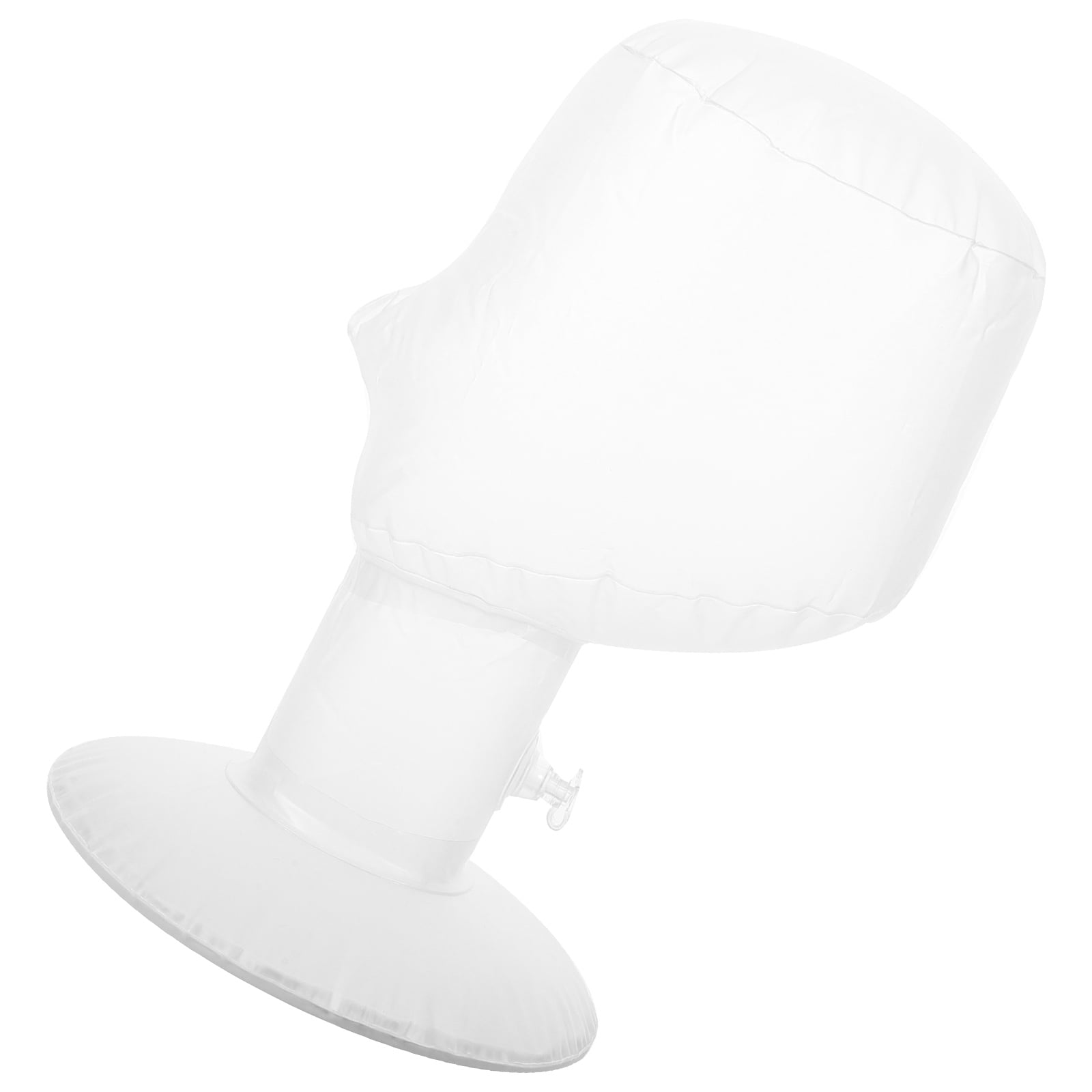 HOOWIFFY Shop Use Inflatable Mannequin Head Display Stand White PVC ...