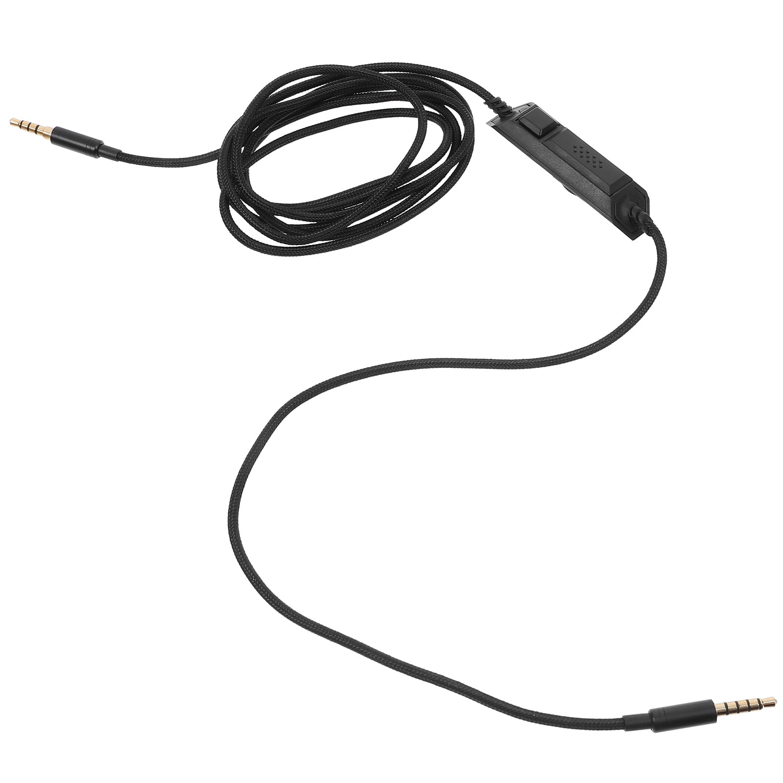 SEWCHICS Gaming Headset Cable Black 1Pack 200x0.79in - Walmart.com