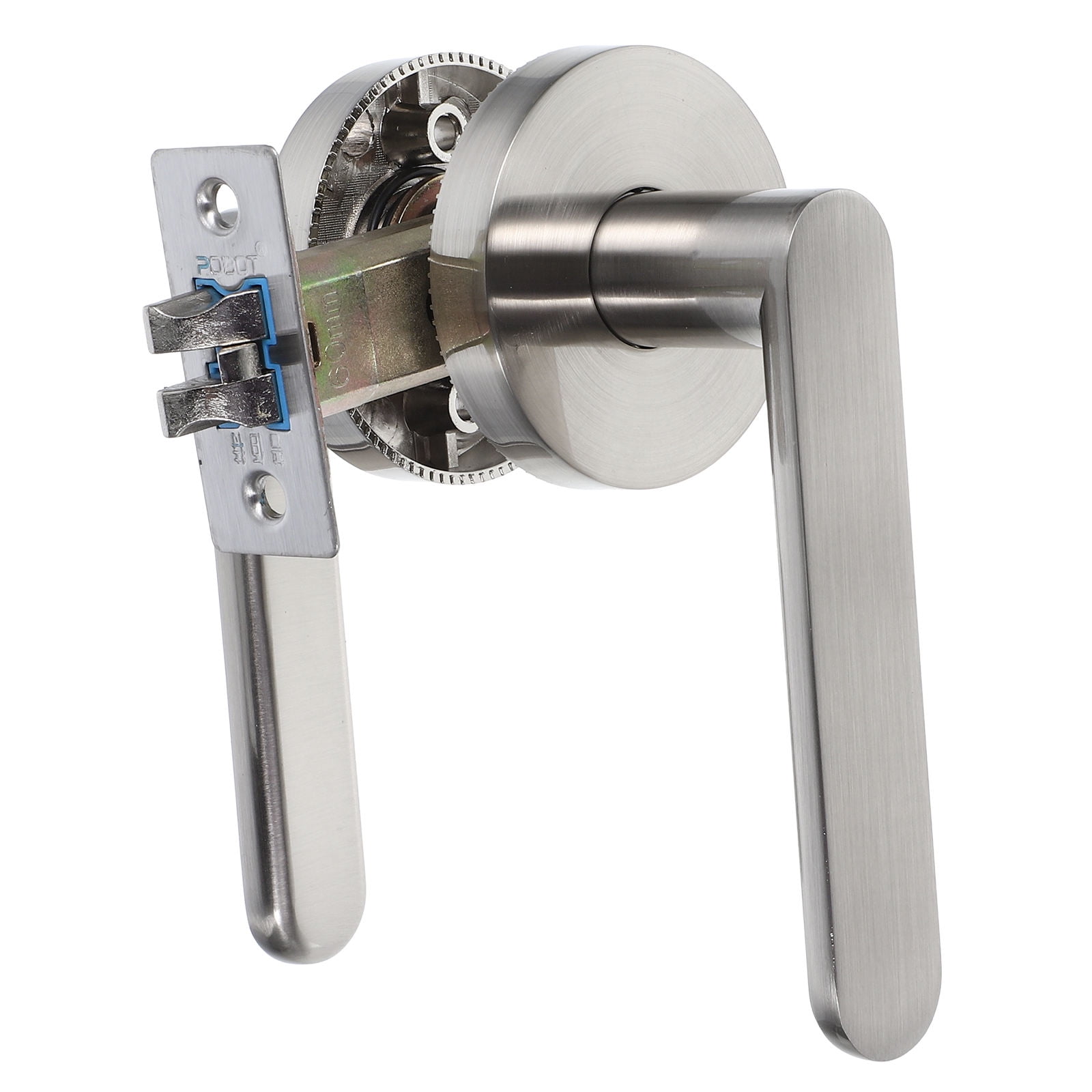 WHAMVOX Interior Passage Door Handle Metal Door Handle with Lock and ...