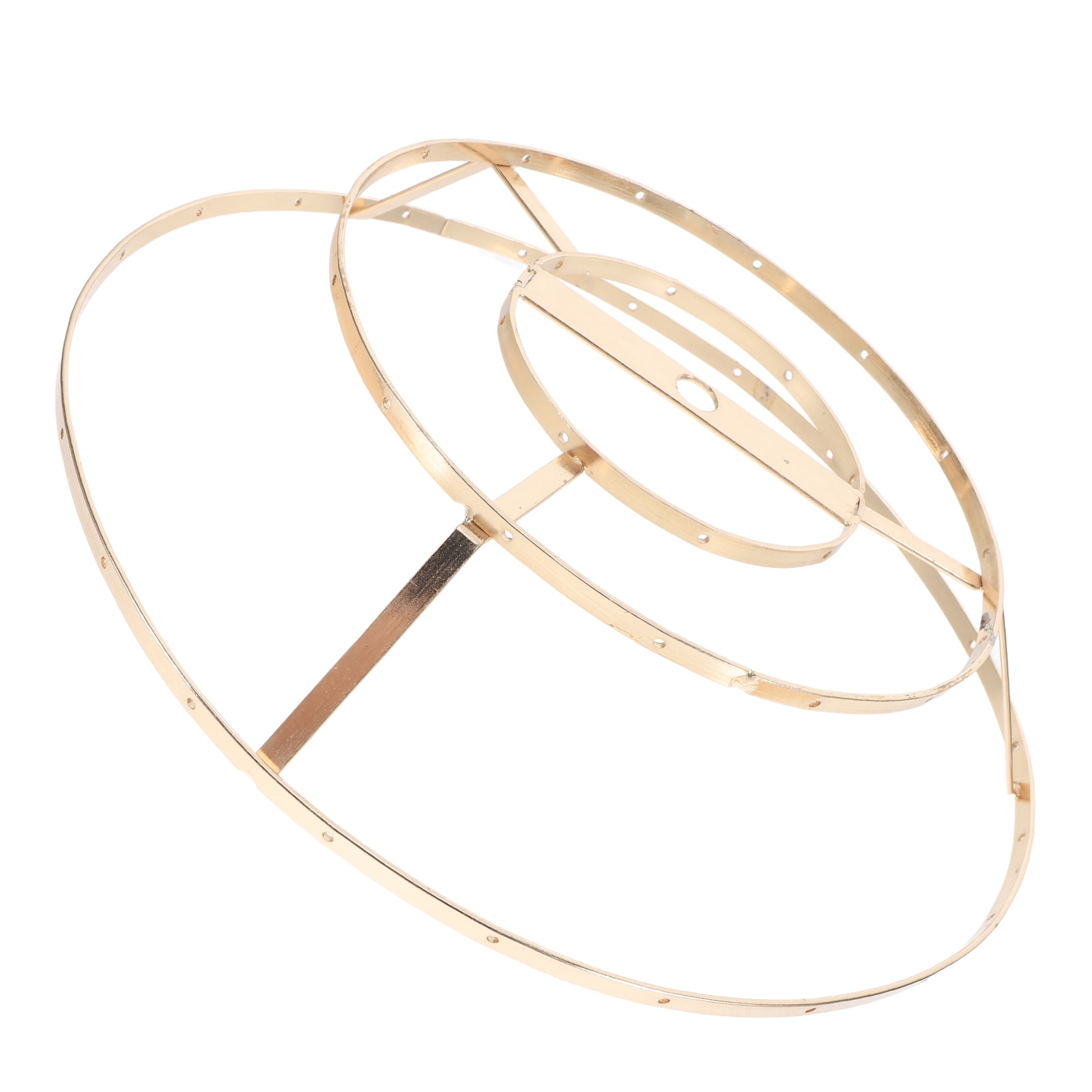 WHAMVOX Iron Lamp Shade Frame DIY Desk Lamp Shade Frame Metal Lamp ...