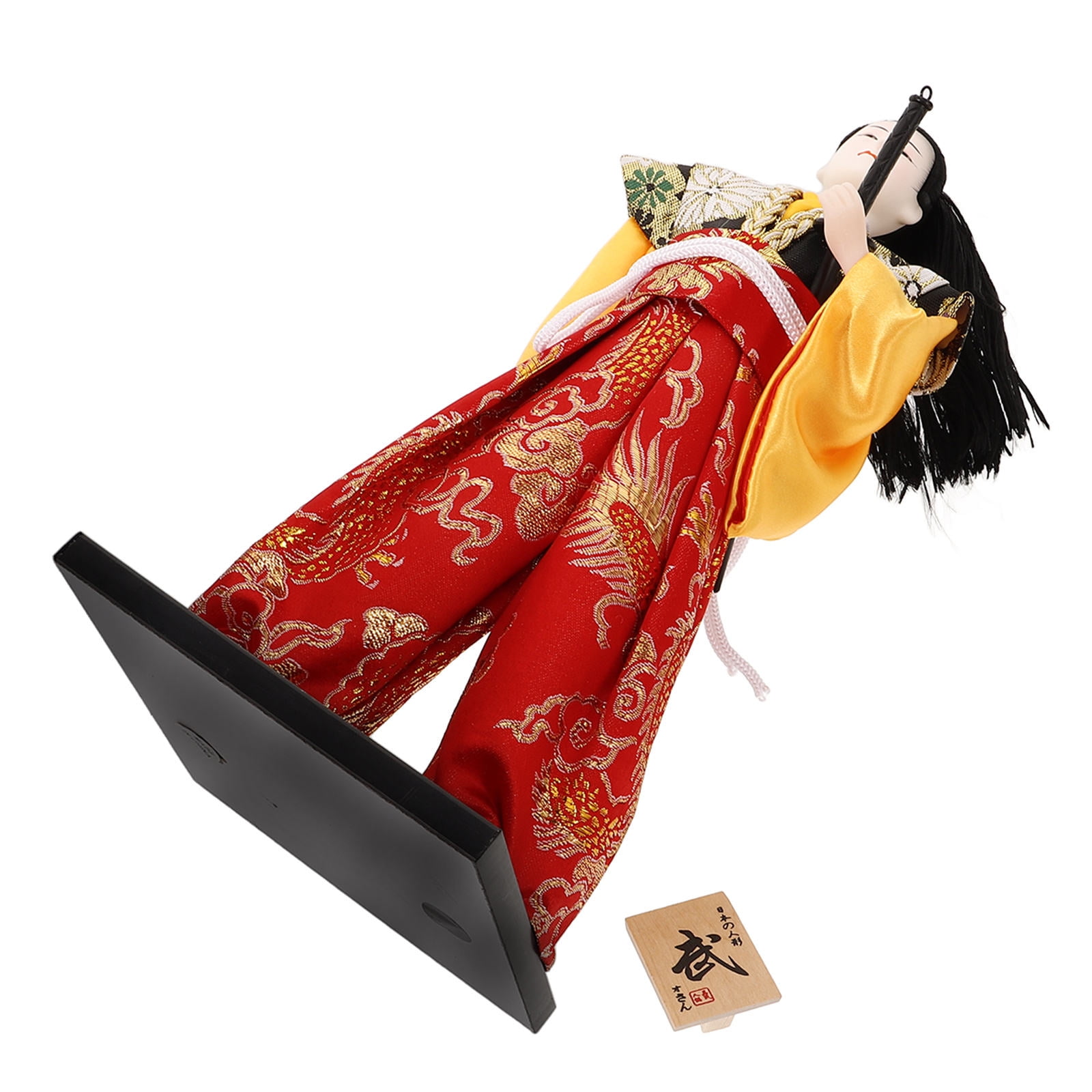 WHAMVOX Japanese Samurai Doll Desktop Decorative Japanese Samurai Doll ...