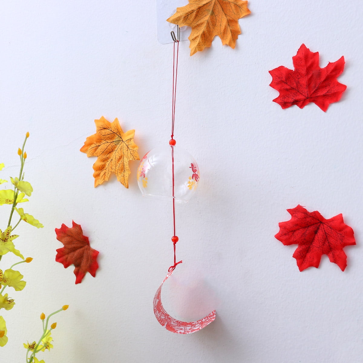 WHAMVOX Japanese Style Creative Little Wind Chimes Goldfish Hanging ...