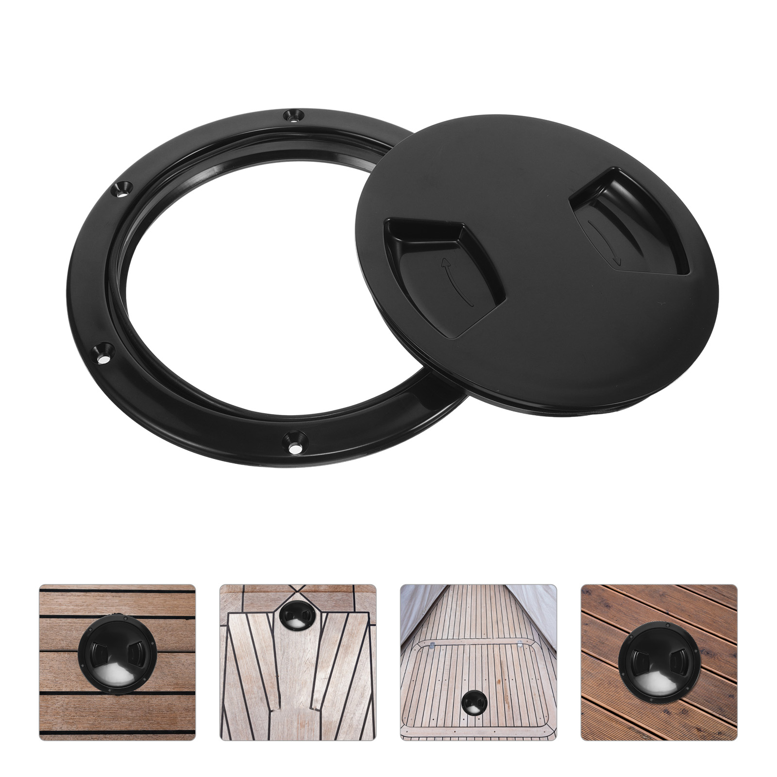 WHAMVOX Kayak Deck Hatch Cover Boat Hatch Deck Plate Non-skid Kayak ...