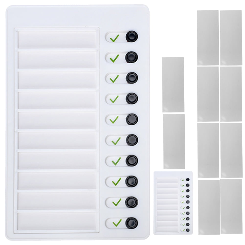 WHAMVOX Kids Accessory Household Reminder Chart Self Discipline Routine ...