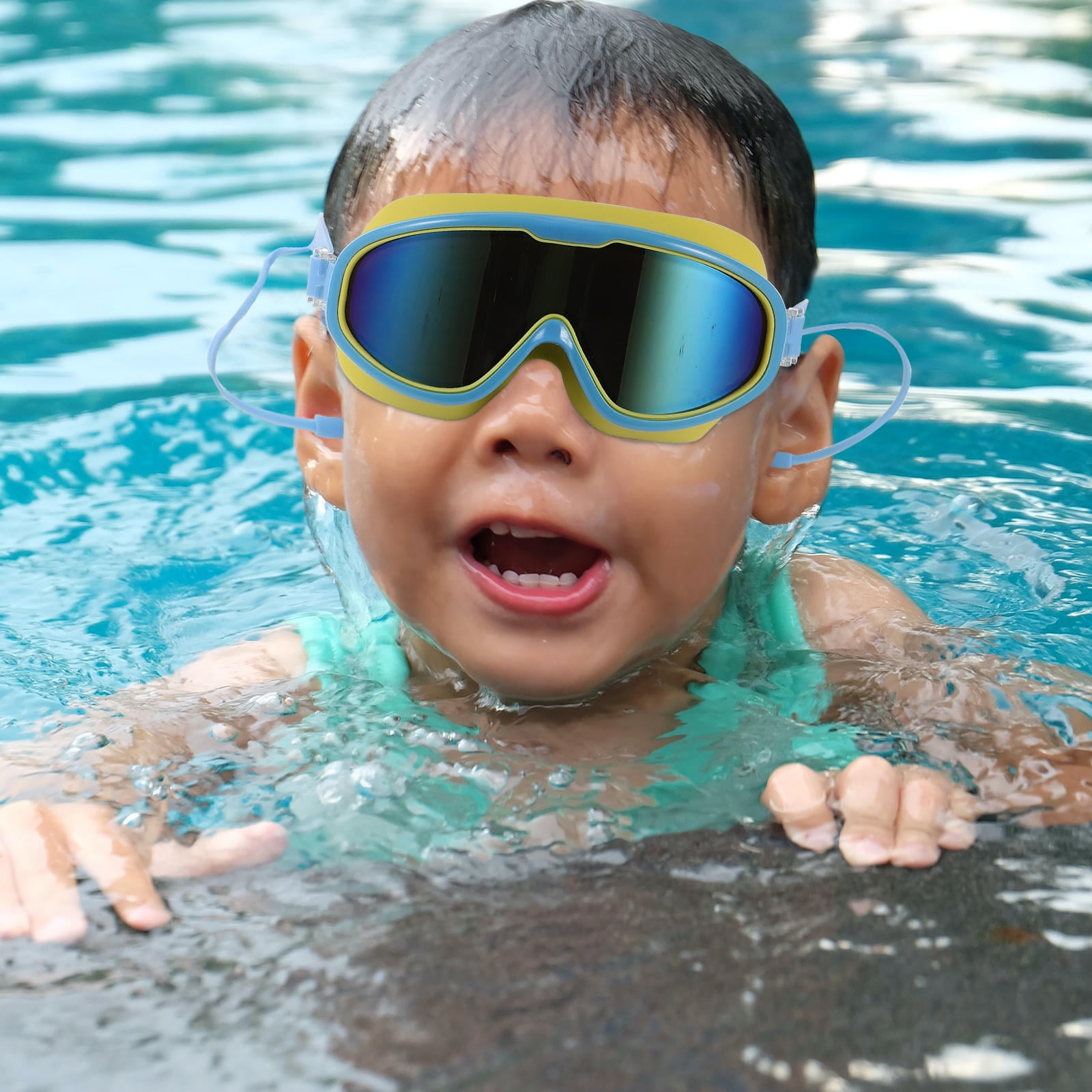 SEWCHICS Swim Goggles Kids Sealing Effect Comfortable Wearing 1Pack ...