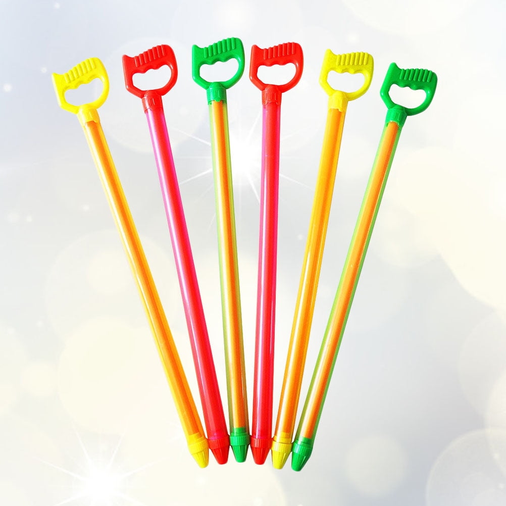 WHAMVOX Kids Water Shooter Toy Set of 6 Assorted Color PVC for Summer ...