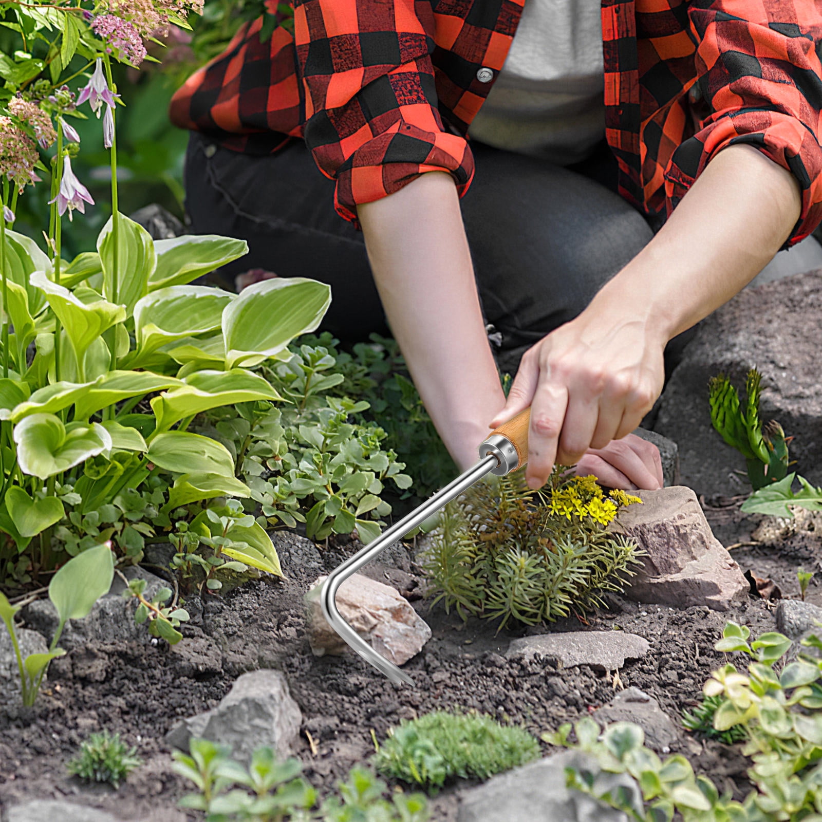 WHAMVOX Killer Garden Tools Weeding Hand Detachable Puller with Long ...