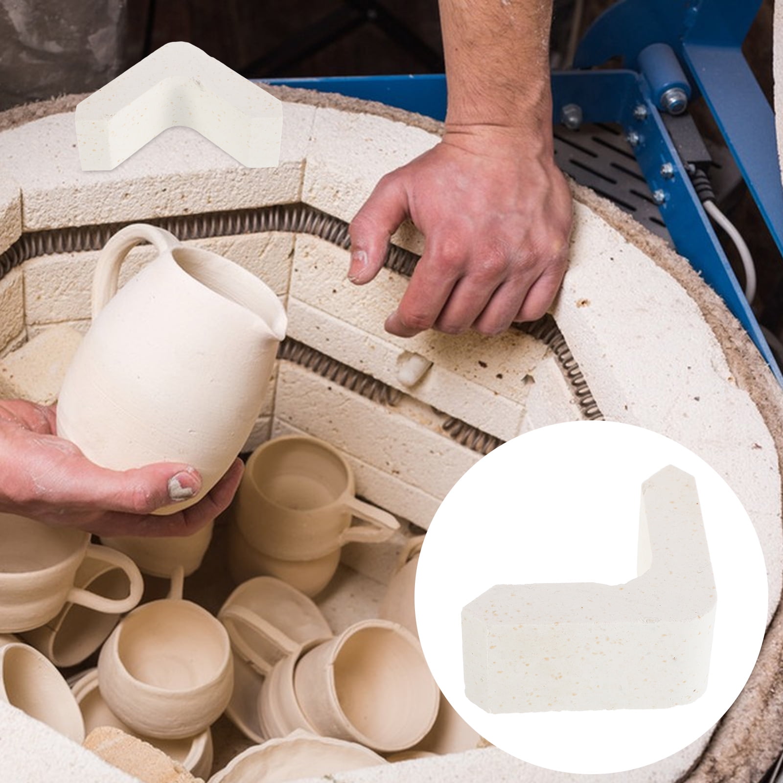 WHAMVOX Kiln Framing Hardware L-Shaped Pillar Electric Kiln Supporting ...