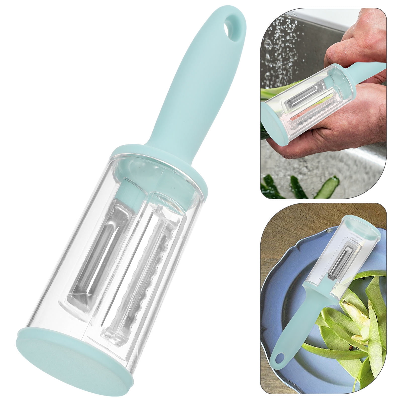 WHAMVOX Kitchen Peeler And Fish Scale Scraper With Storage For ...