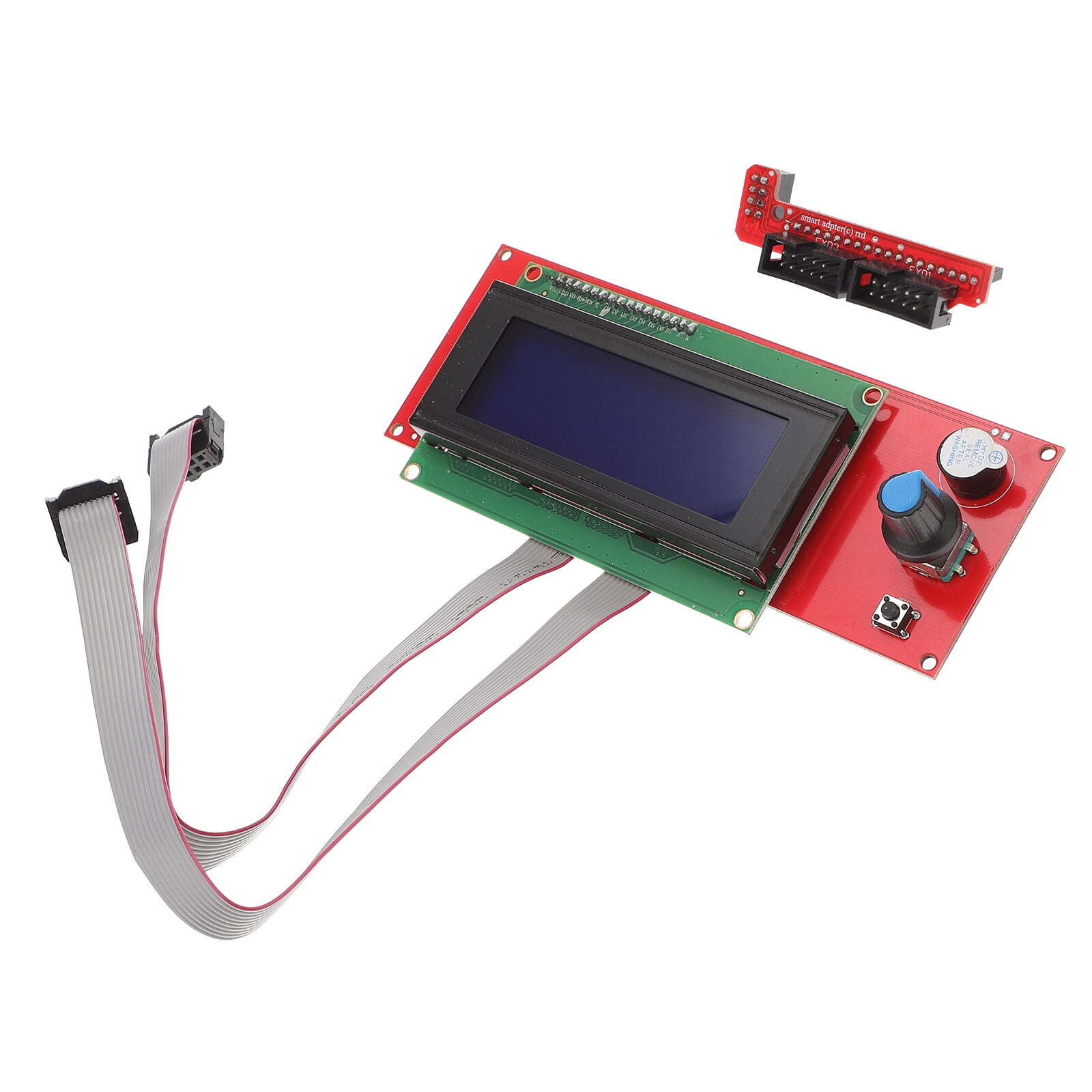 WHAMVOX LCD2004 Screen Controller Module with Cable for 3D Printer Accessory Kit - Walmart.com