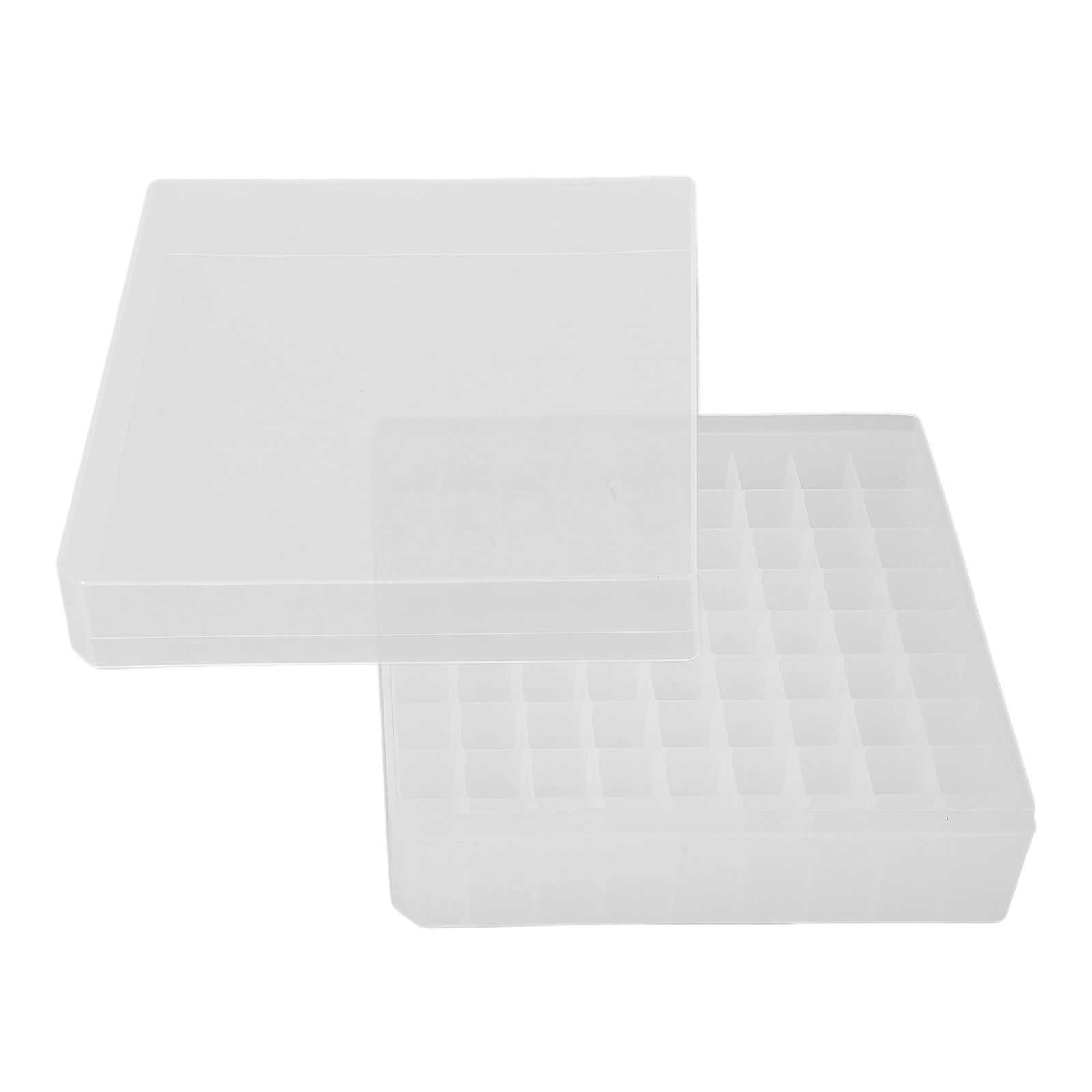 WHAMVOX Laboratory Storage Box with 81 Grids and Secure Sample Holders ...
