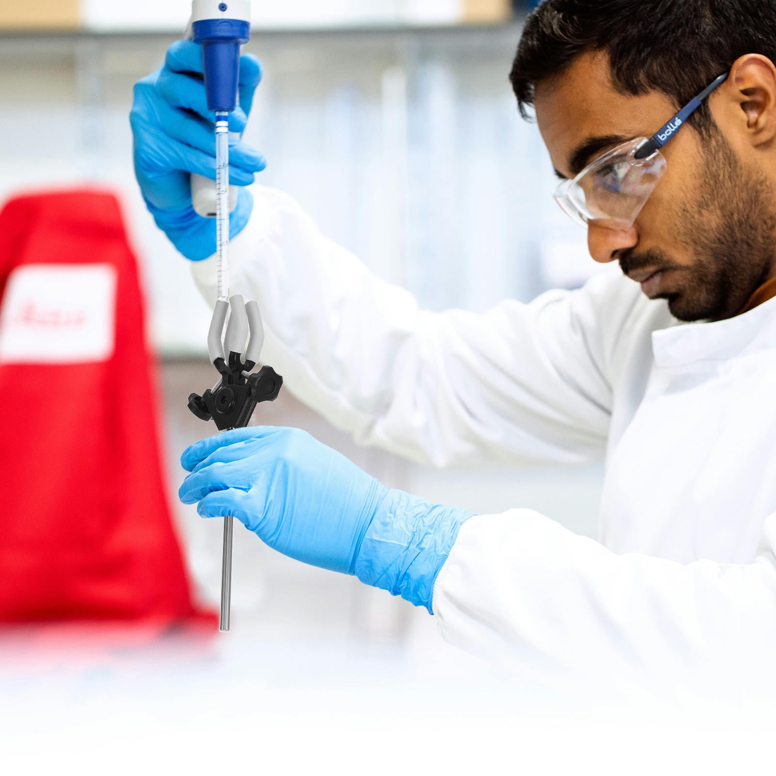 WHAMVOX Laboratory Support Stand Clamp Retort Clamp Stand Retort for ...