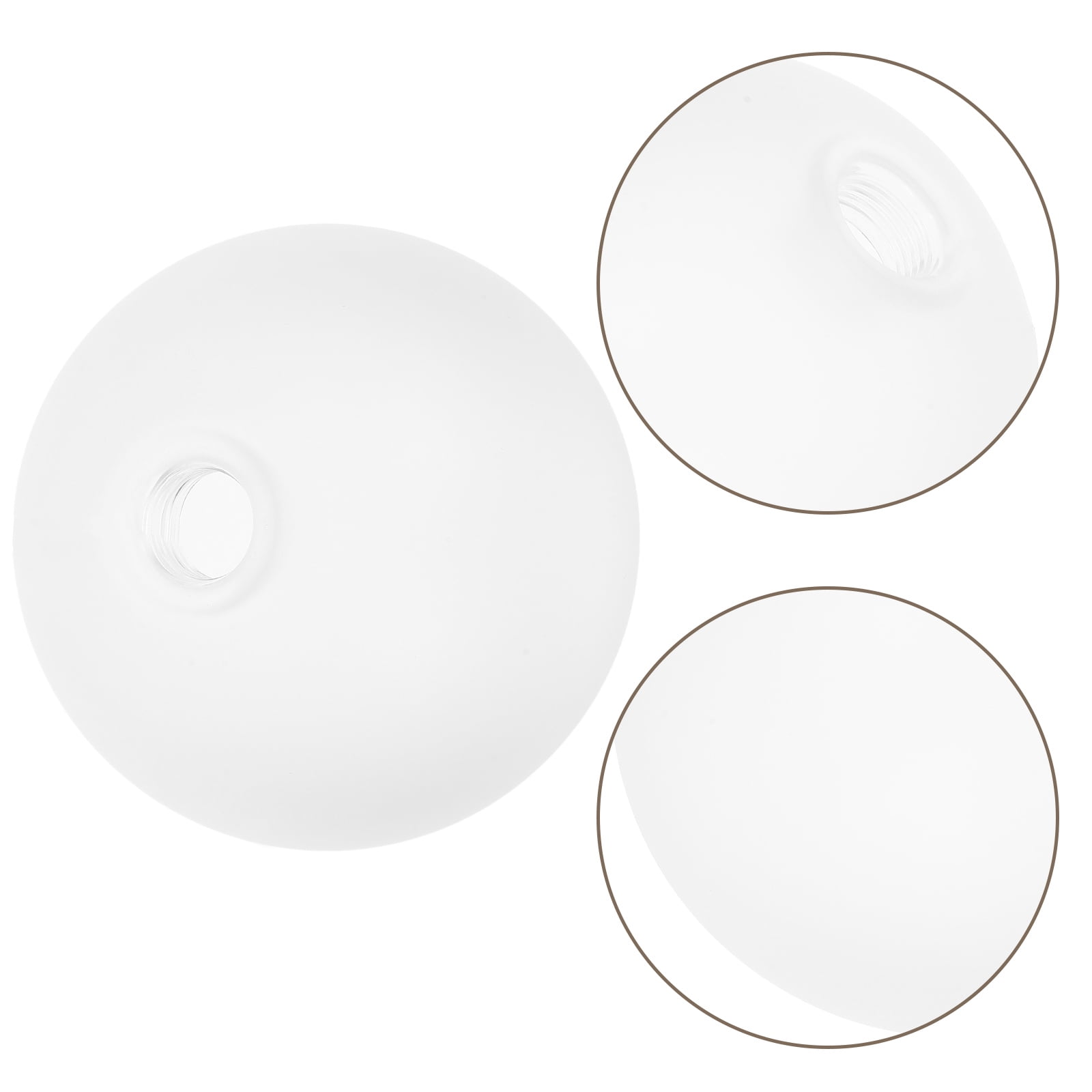 WHAMVOX Lampshade Light Globes for Fixtures Replacement Shades White ...