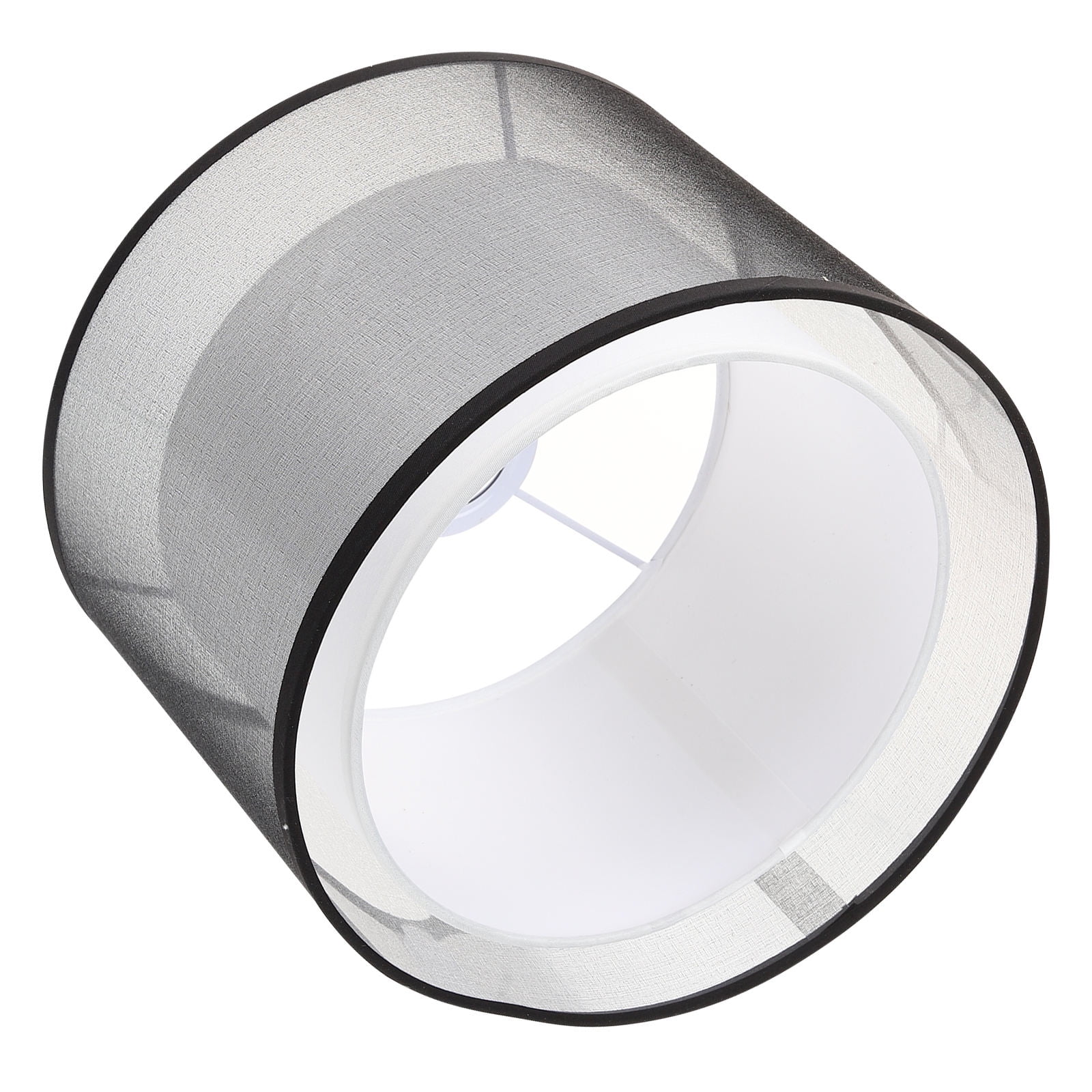 WHAMVOX Lampshade Replacement Double-Layer Fabric Lamp Shade Fixture ...