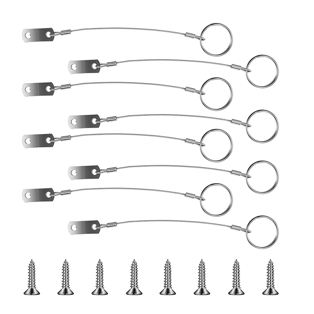 WHAMVOX Lanyard Cable Tether for Loss Prevention Safety Wire Wires ...