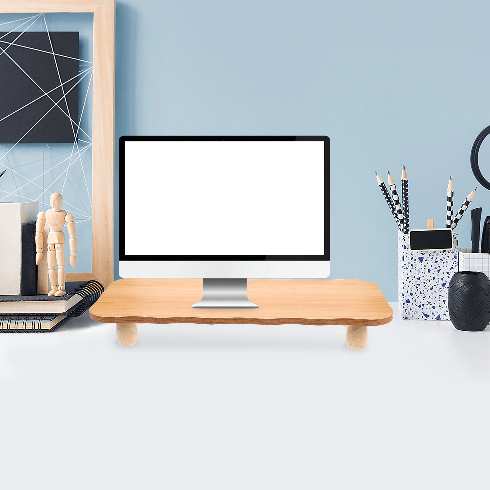 WHAMVOX Laptop Stand Riser For Office Desktop Organizer Stand Monitor ...